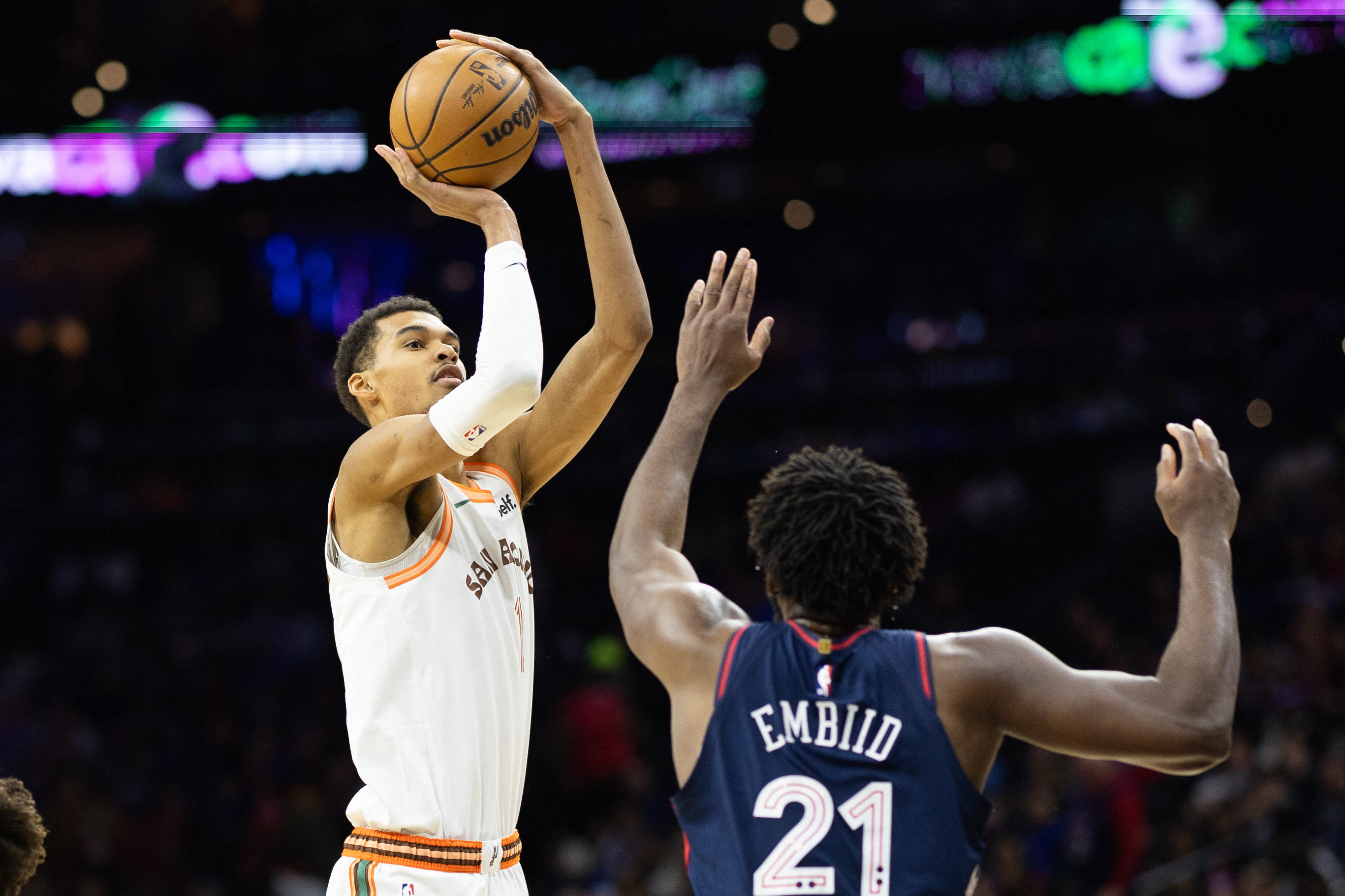 Joel Embiid scores franchise-record 70 points as 76ers beat Spurs | Reuters