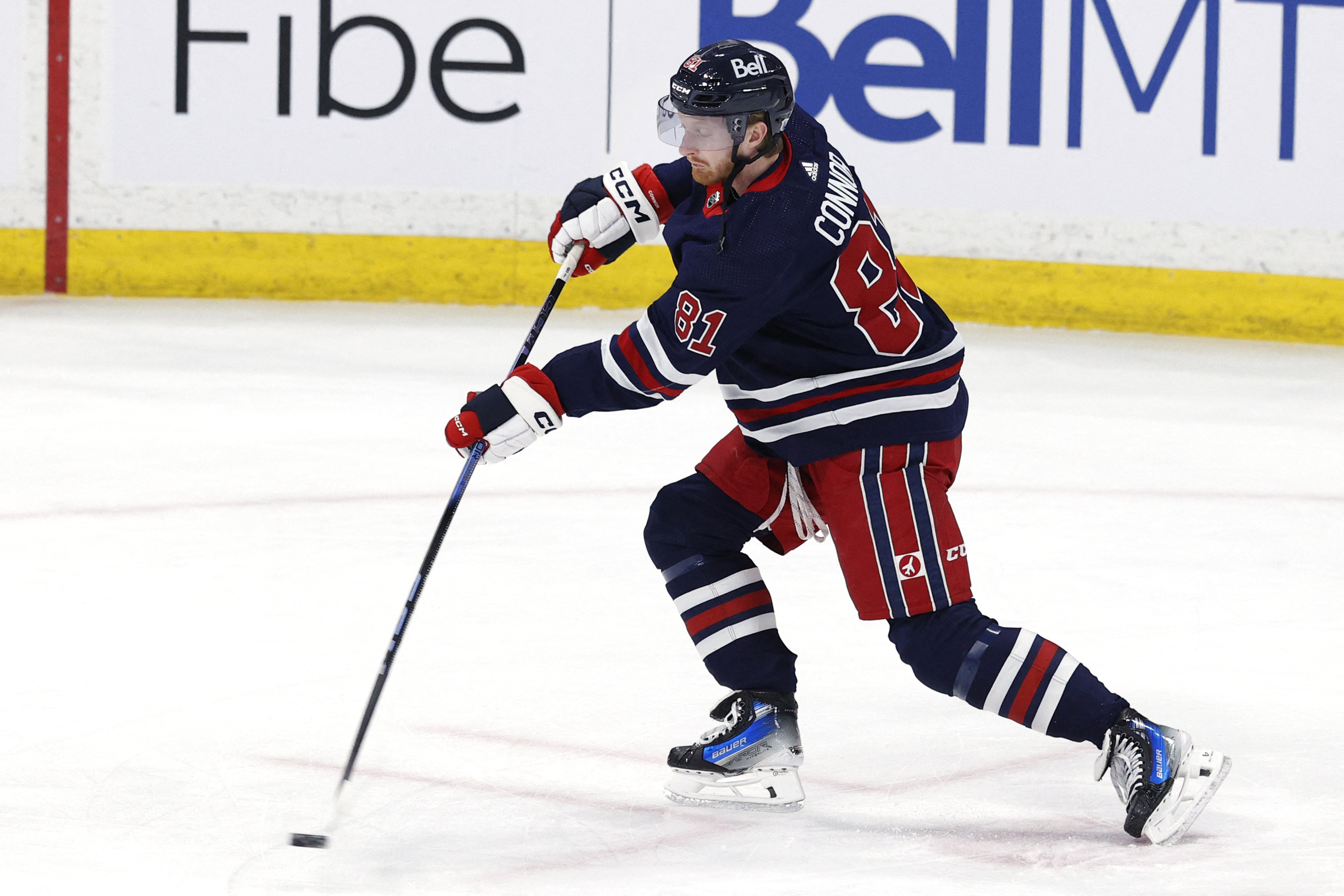Zach Hyman's 200th career goal lifts Oilers over Jets in OT | Reuters