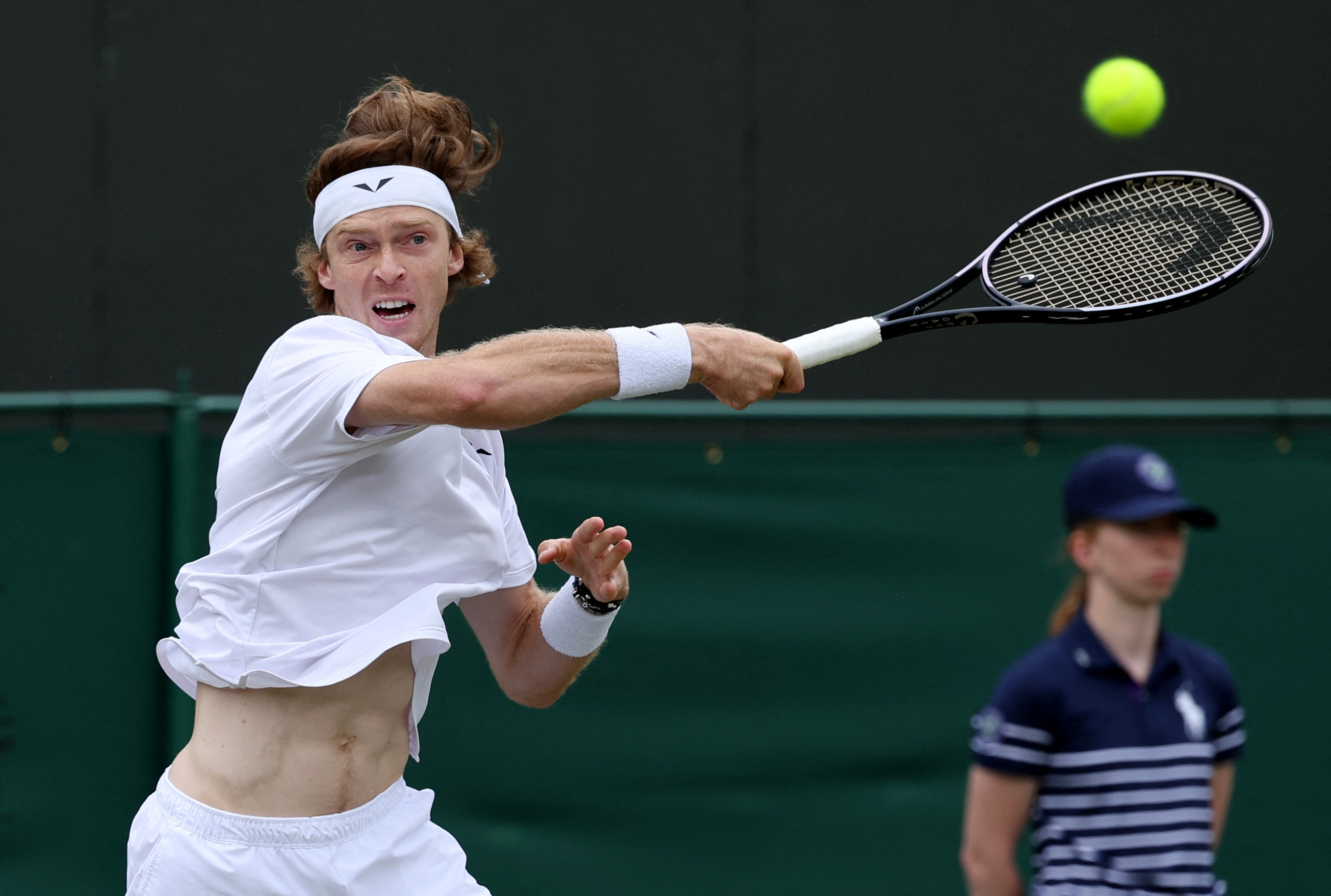 Rublev crashes out of Wimbledon to Grand Slam debutant Comesana | Reuters