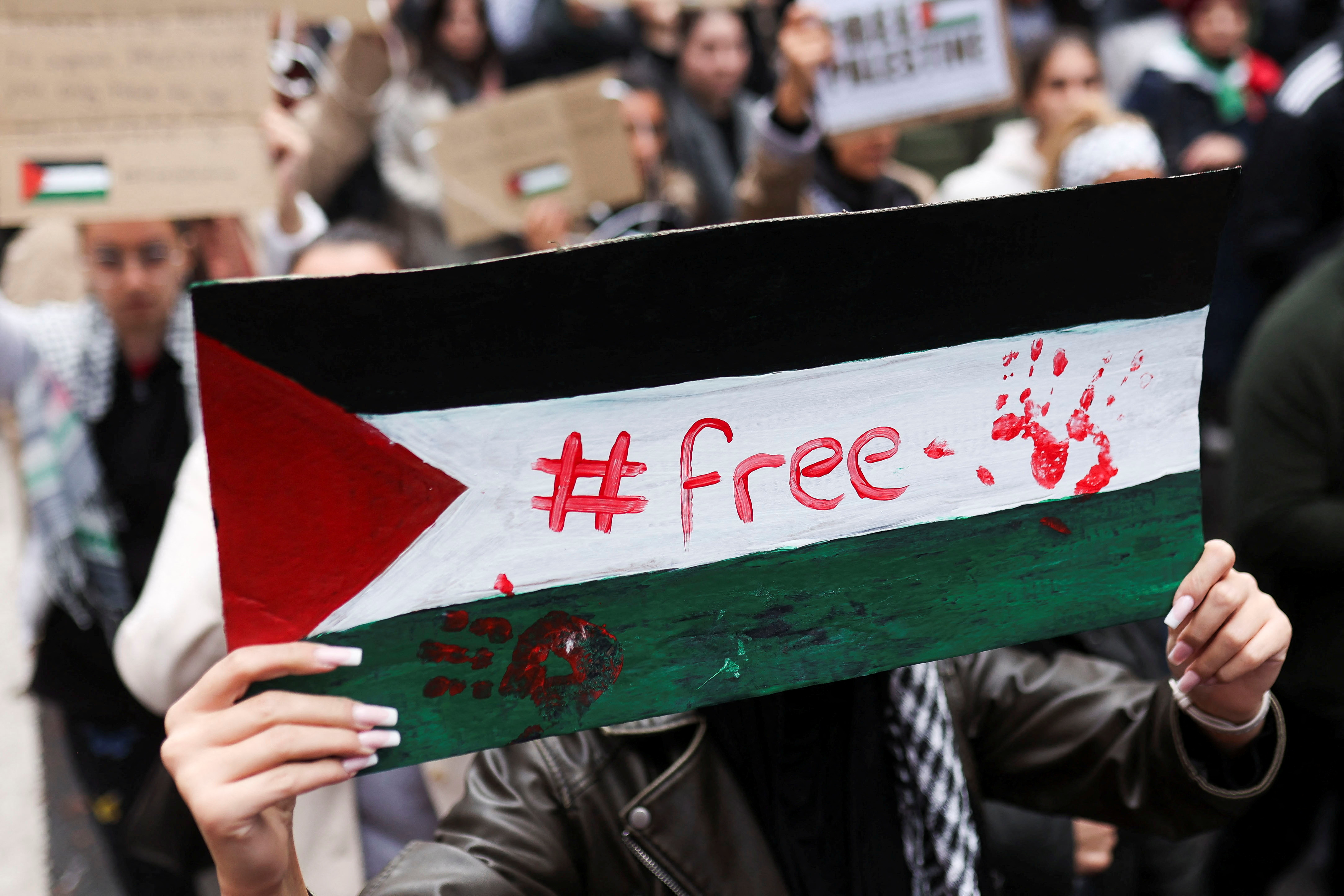 Global protests in support of Palestinians, rallies for hostages ...