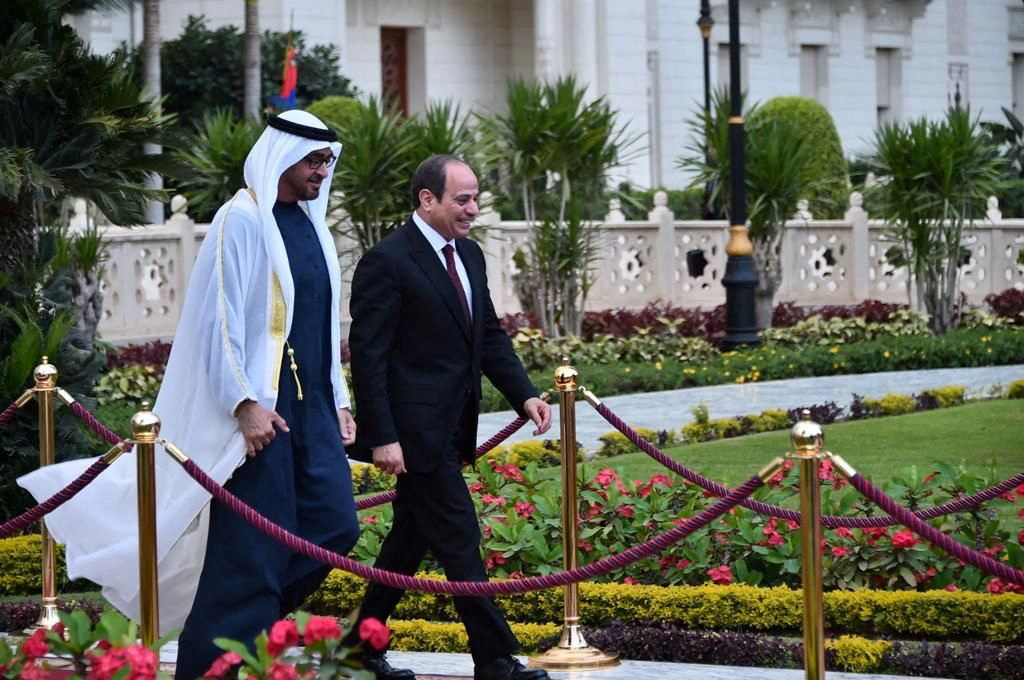 UAE president met by Egypt's Sisi on Cairo visit | Reuters