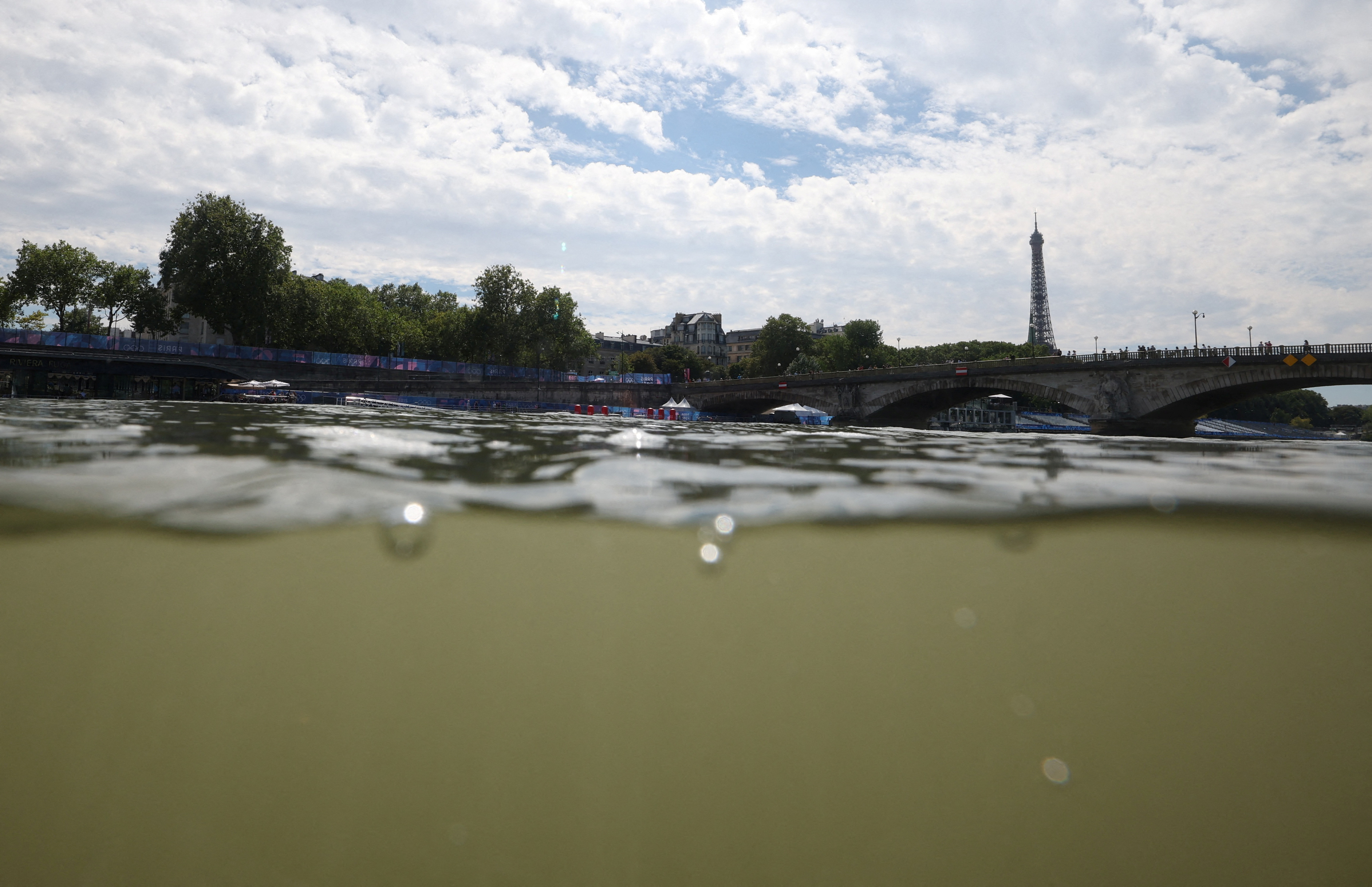 Triathlon swimming training cancelled for second day over Seine water ...