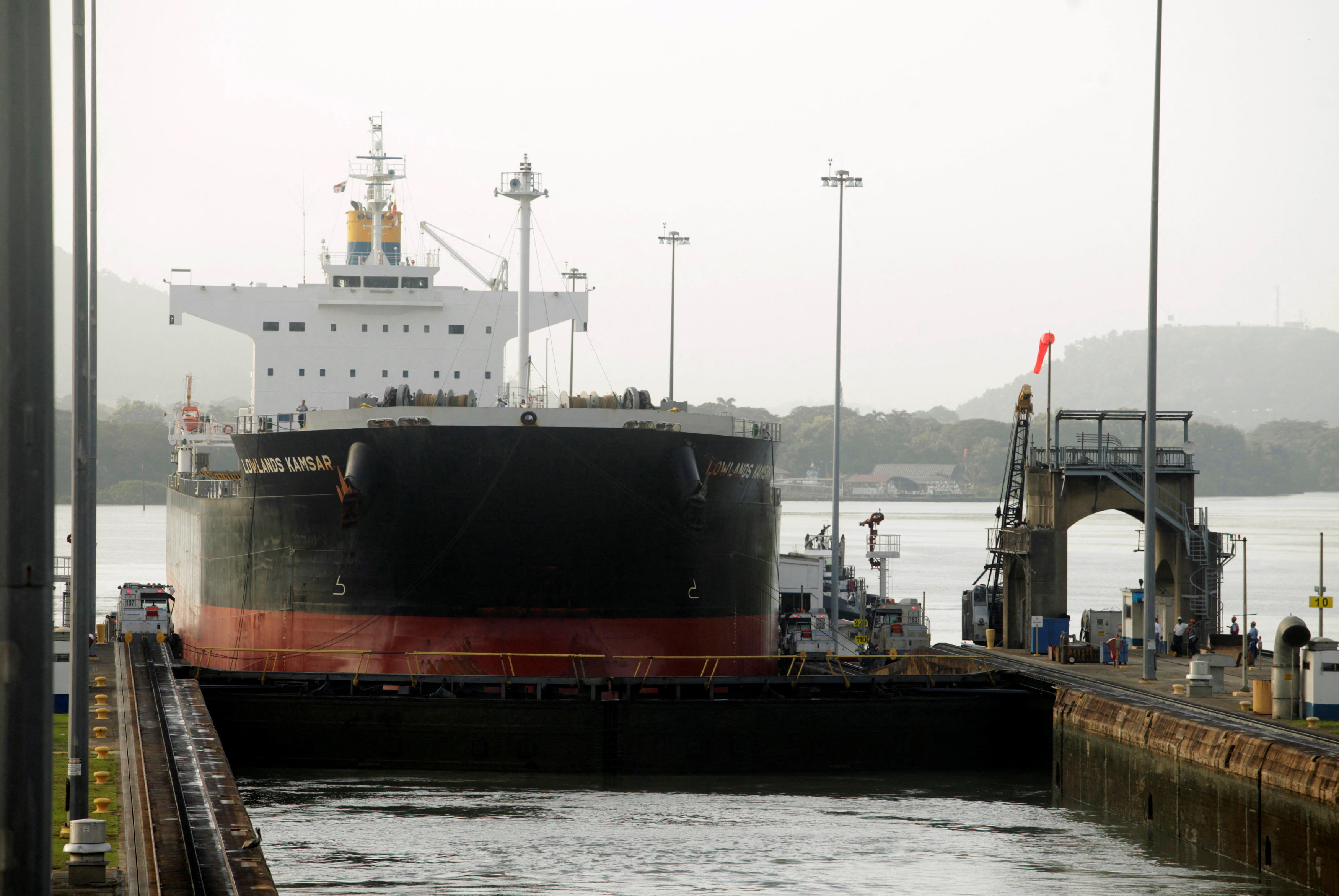 U.S. refiners cut gasoline export prices on Panama Canal drought | Reuters
