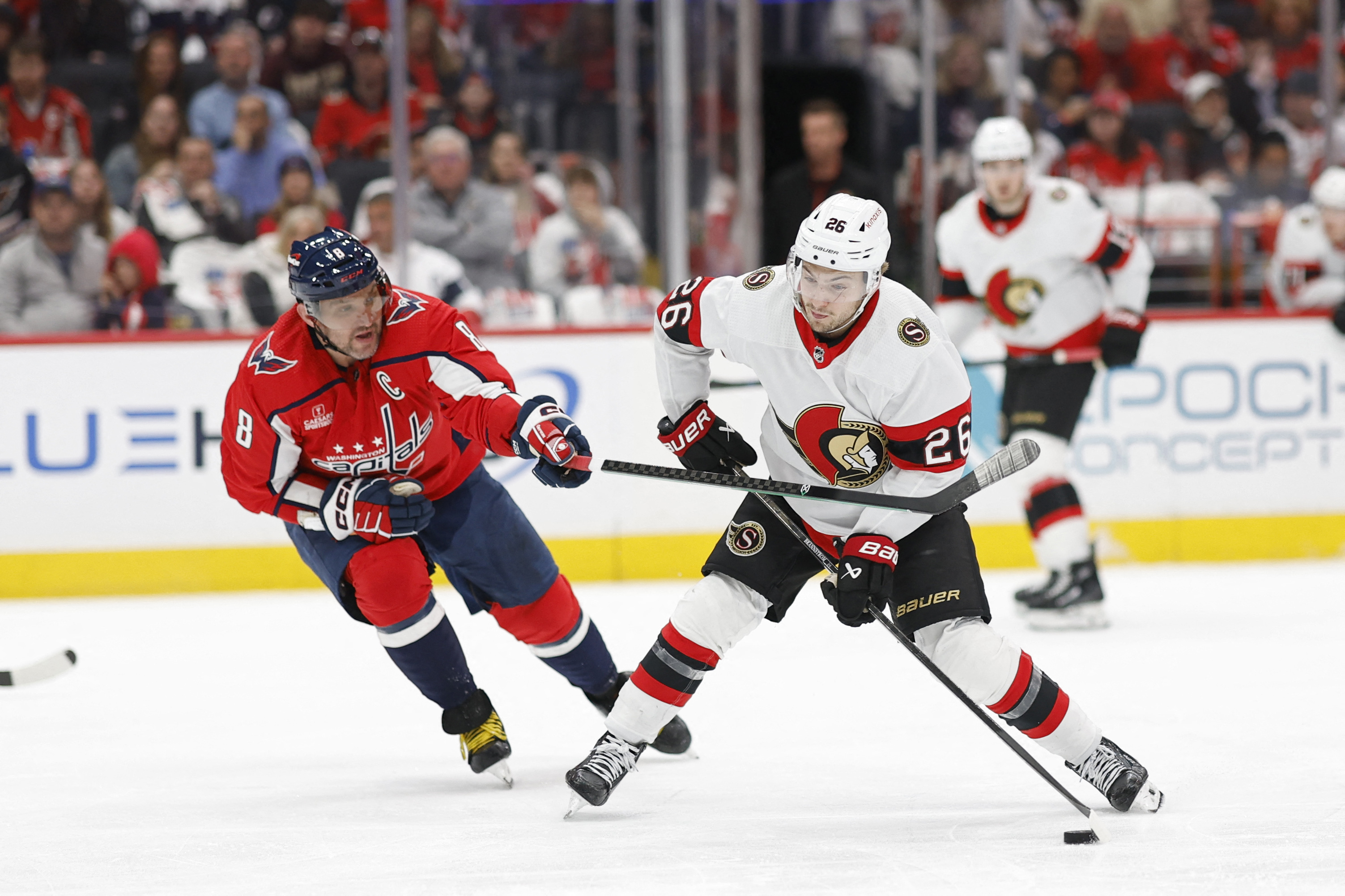 Jake Sanderson's goal early in OT lifts Senators over Capitals | Reuters