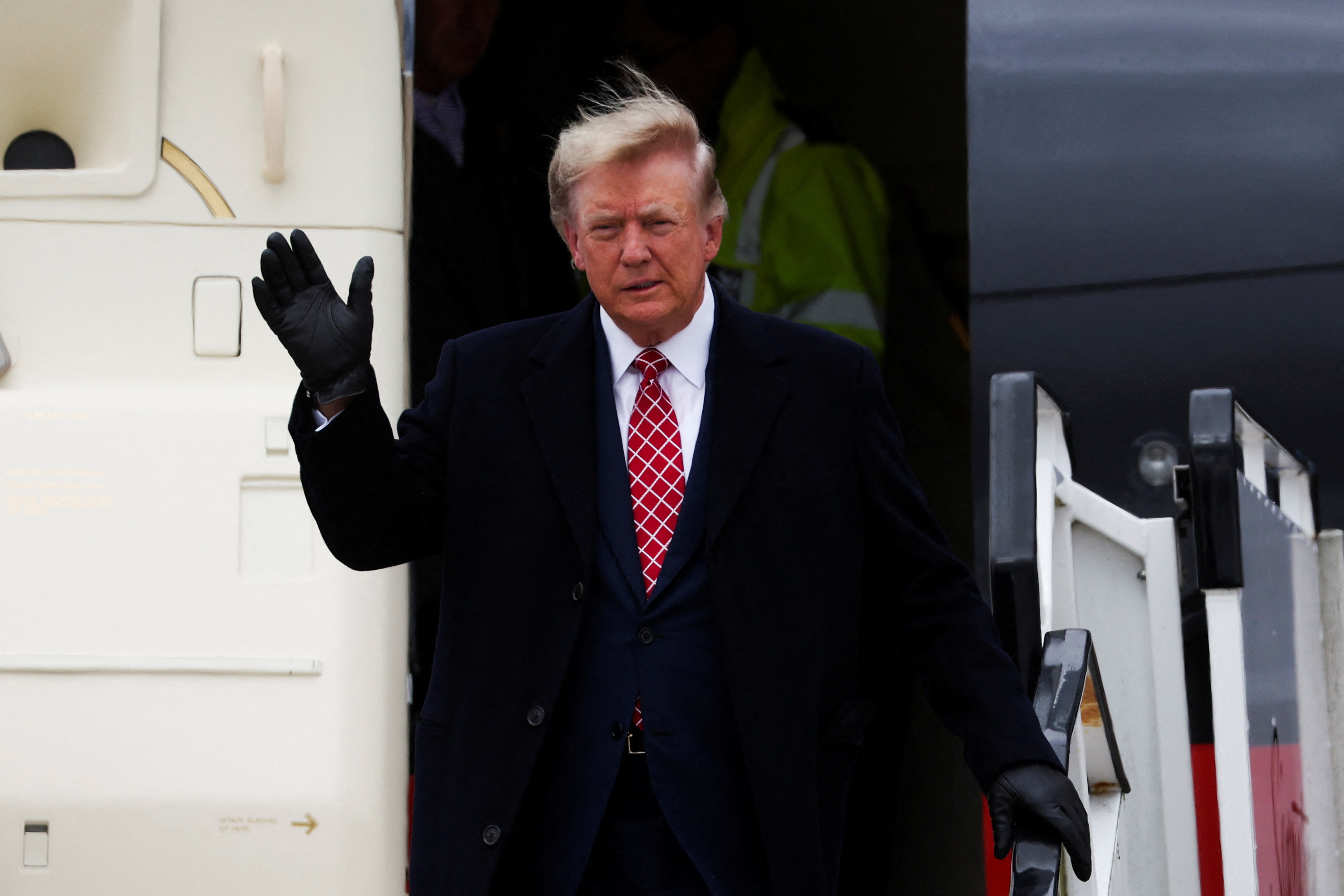 Donald Trump arrives in Scotland for short golfing trip | Reuters