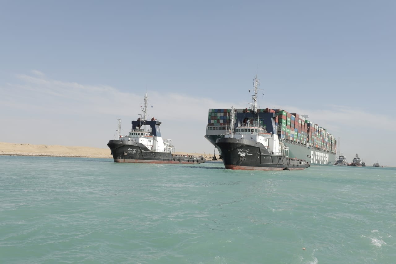 Traffic in Suez Canal resumes after stranded ship refloated | Reuters