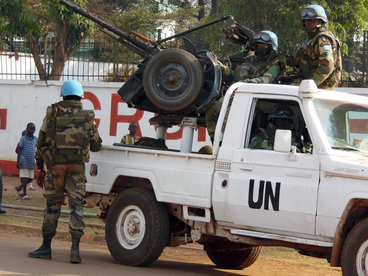 Roadside bomb kills three U.N. peacekeepers in Central African Republic ...