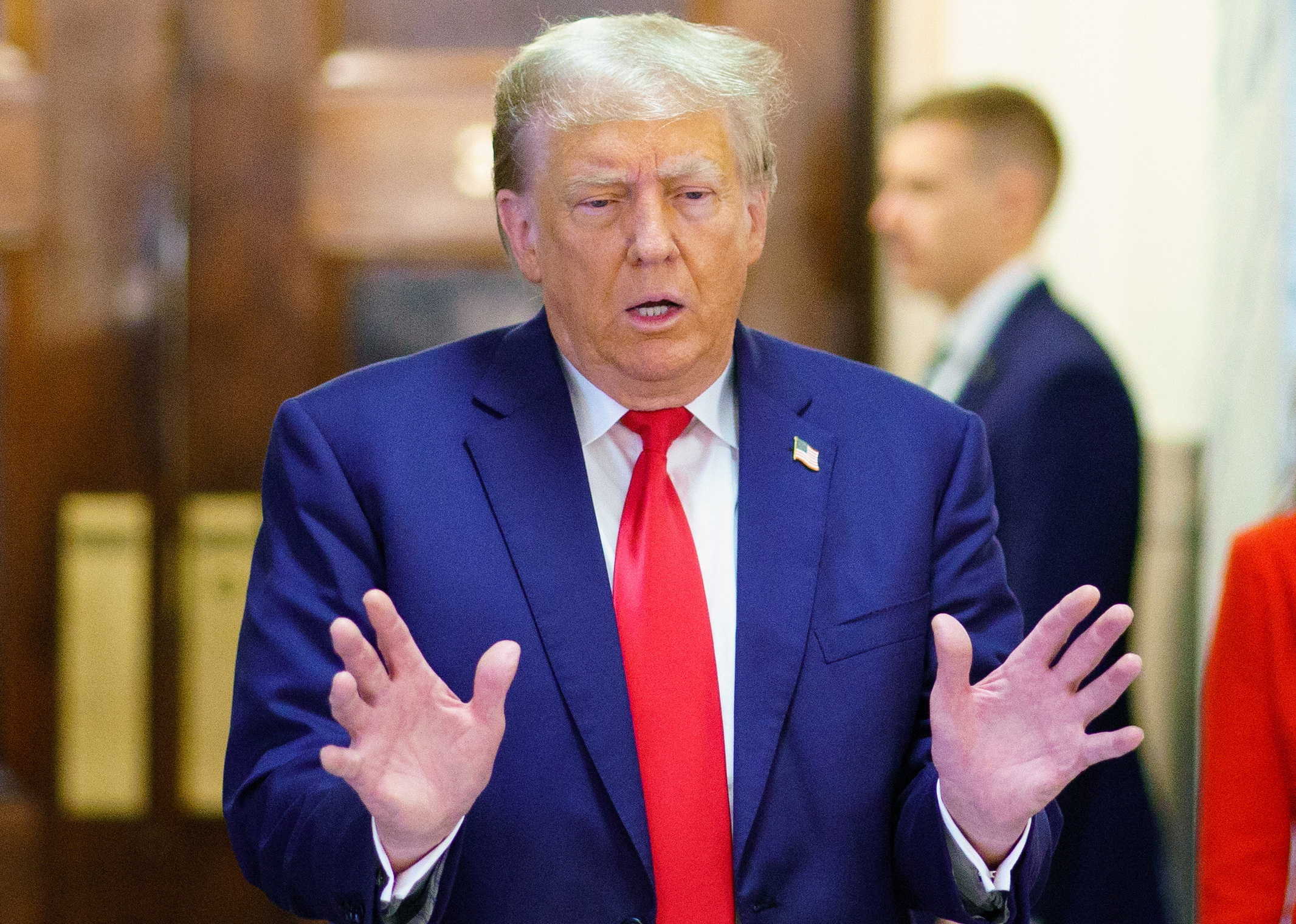 Trump hit with gag order after lashing out at court clerk in NY fraud ...