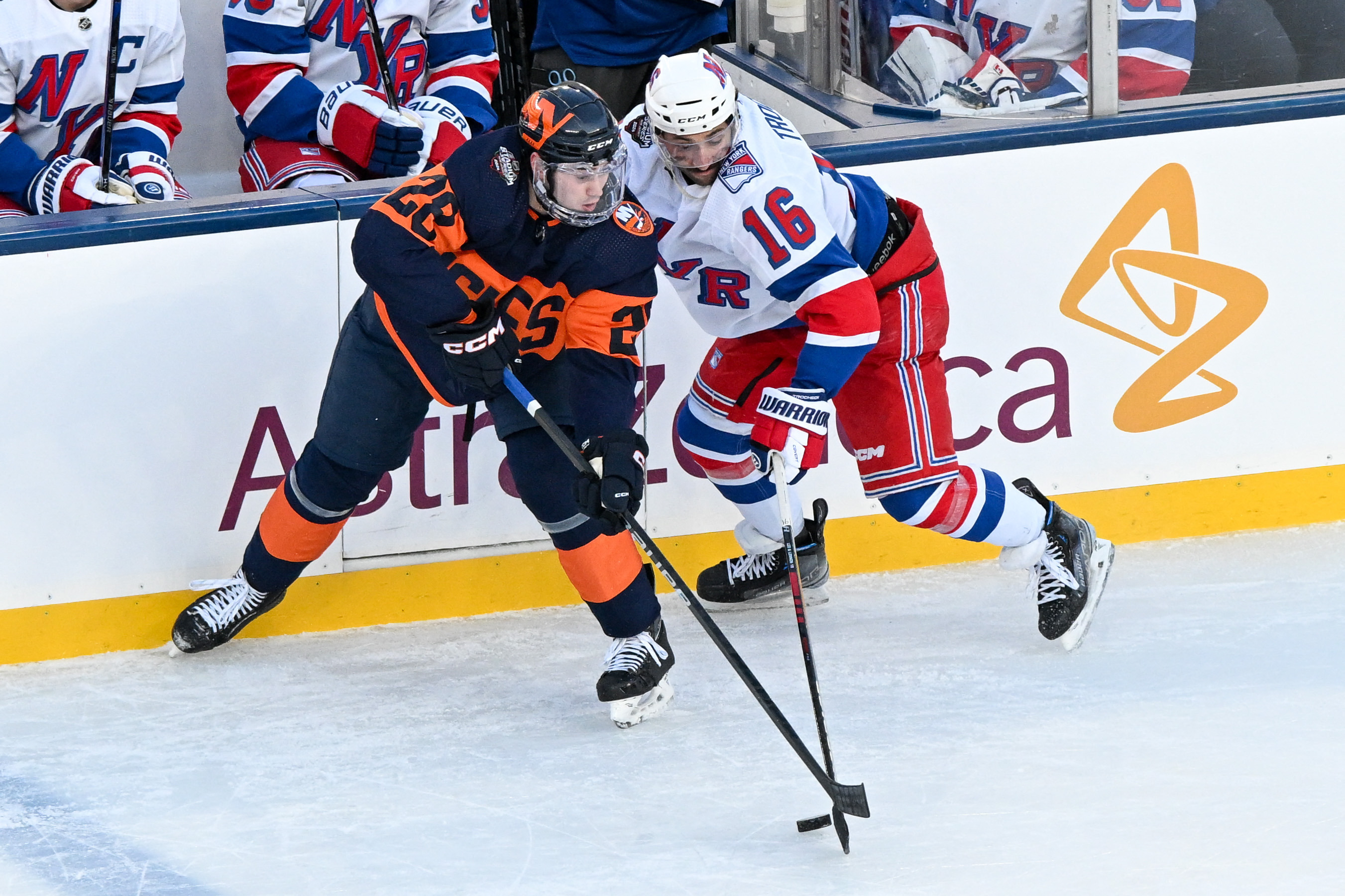 Rangers complete furious comeback against Isles in Stadium Series game ...