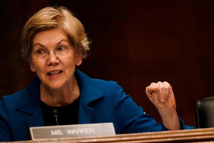 U.S. Senator Warren plans bill to crack down on blank check deals | Reuters