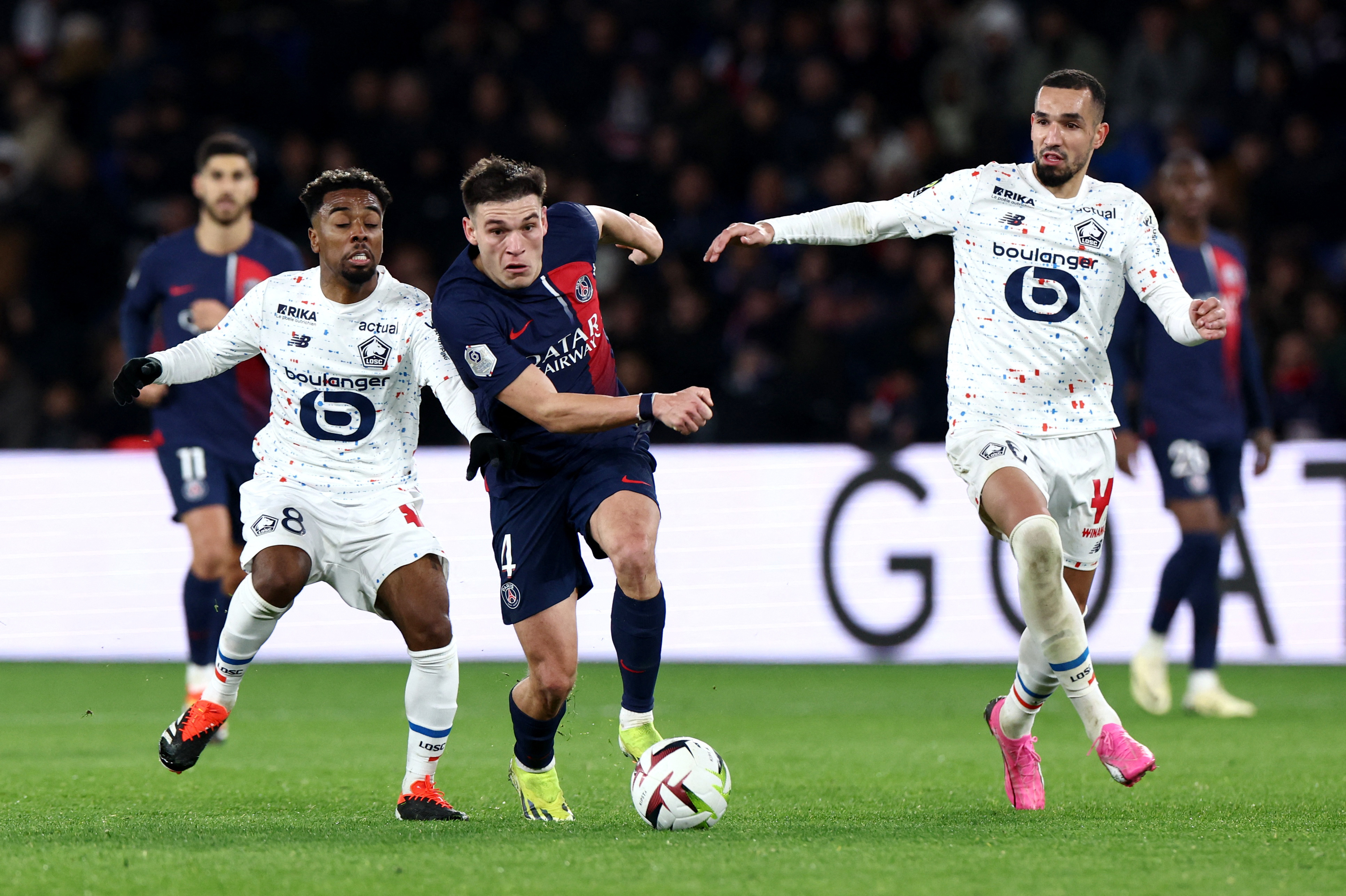 PSG fight back to secure 3-1 win over Lille | Reuters