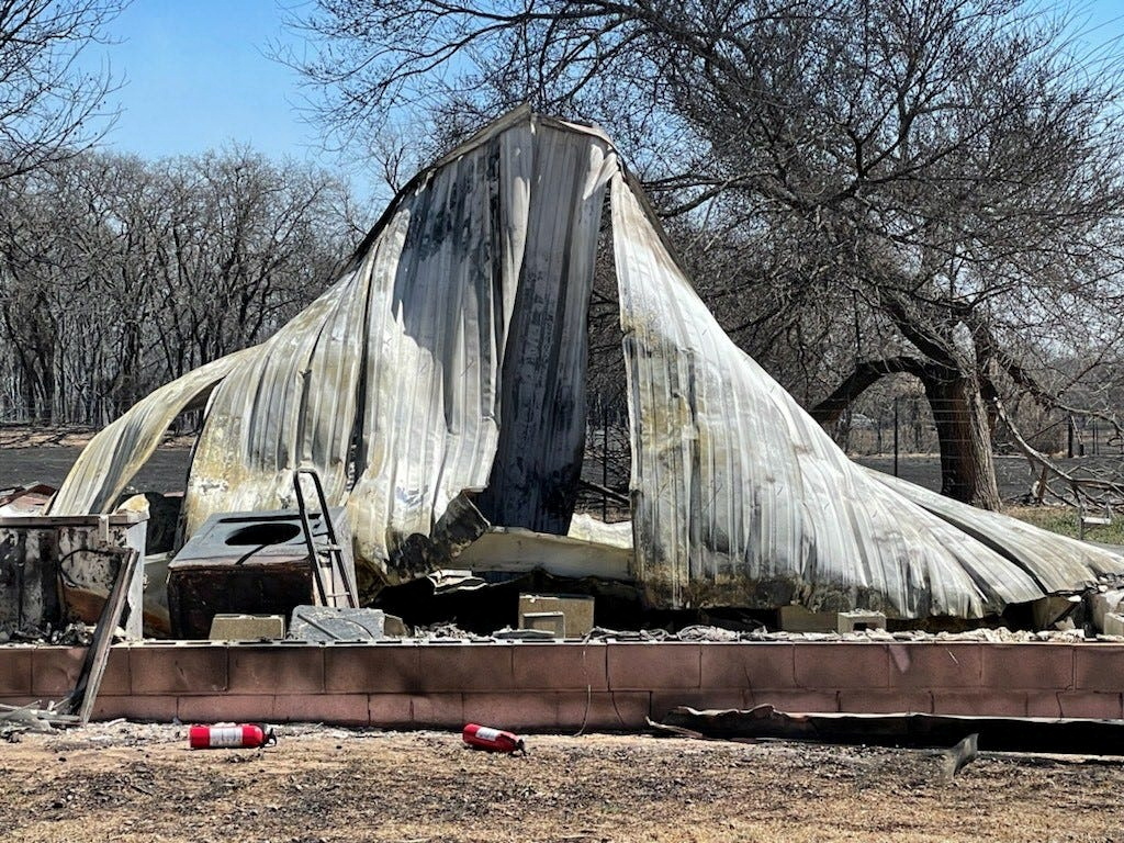 Texas wildfires destroy 86 homes and most of small town - Dallas ...