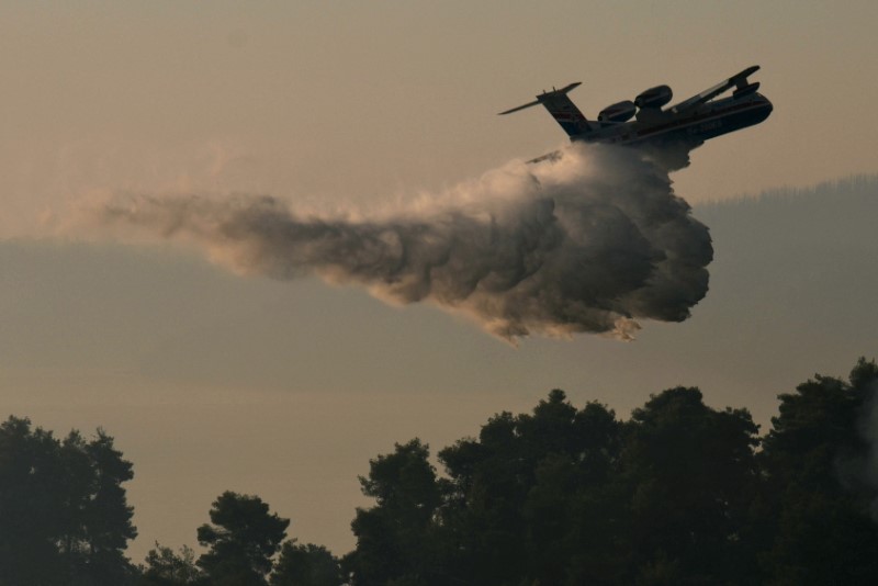 Blaze ravages Evia island 'like a horror movie' on sixth day of Greek ...