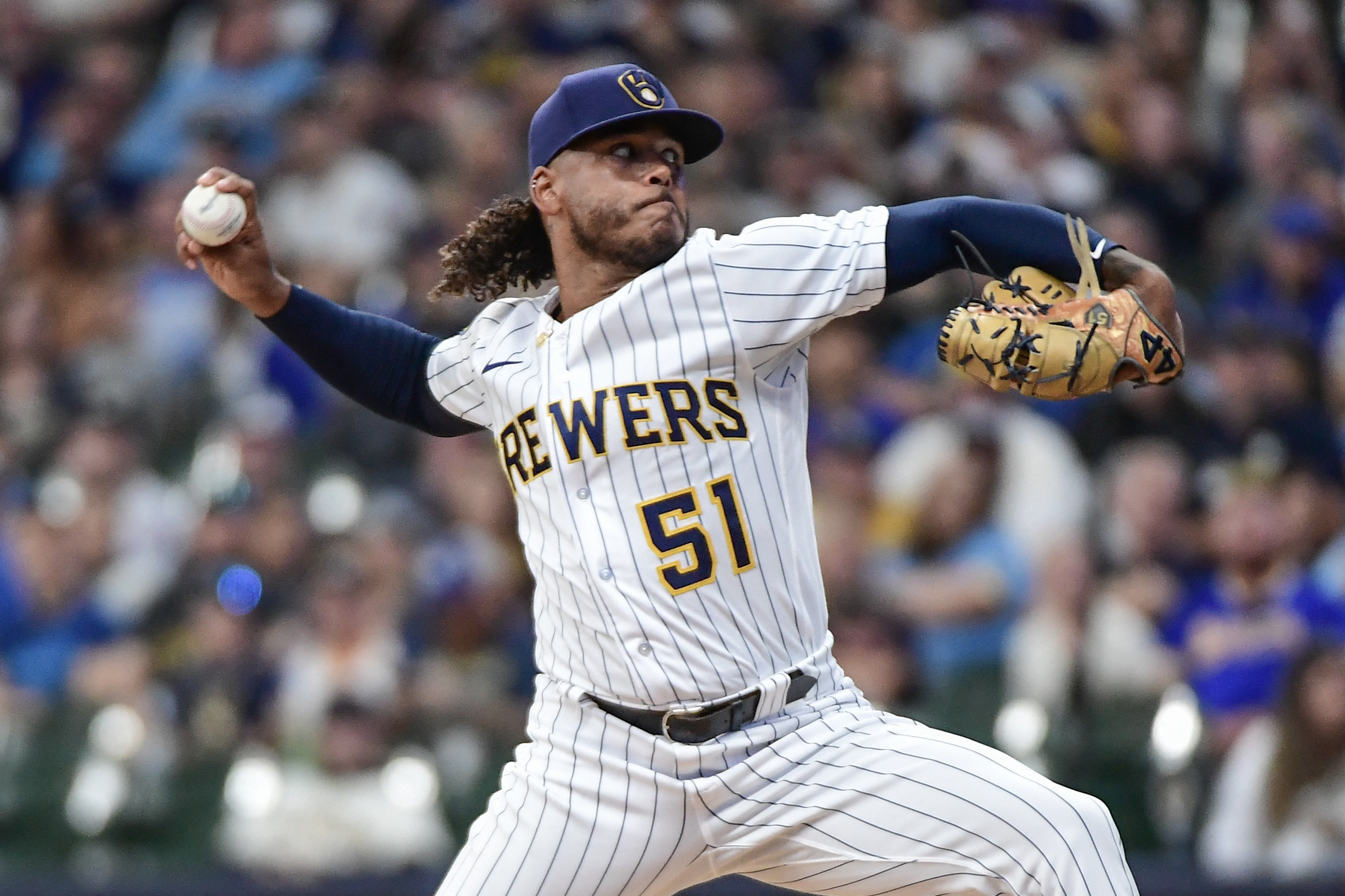 Brewers score five in fifth vs. Padres, win season-high seventh ...