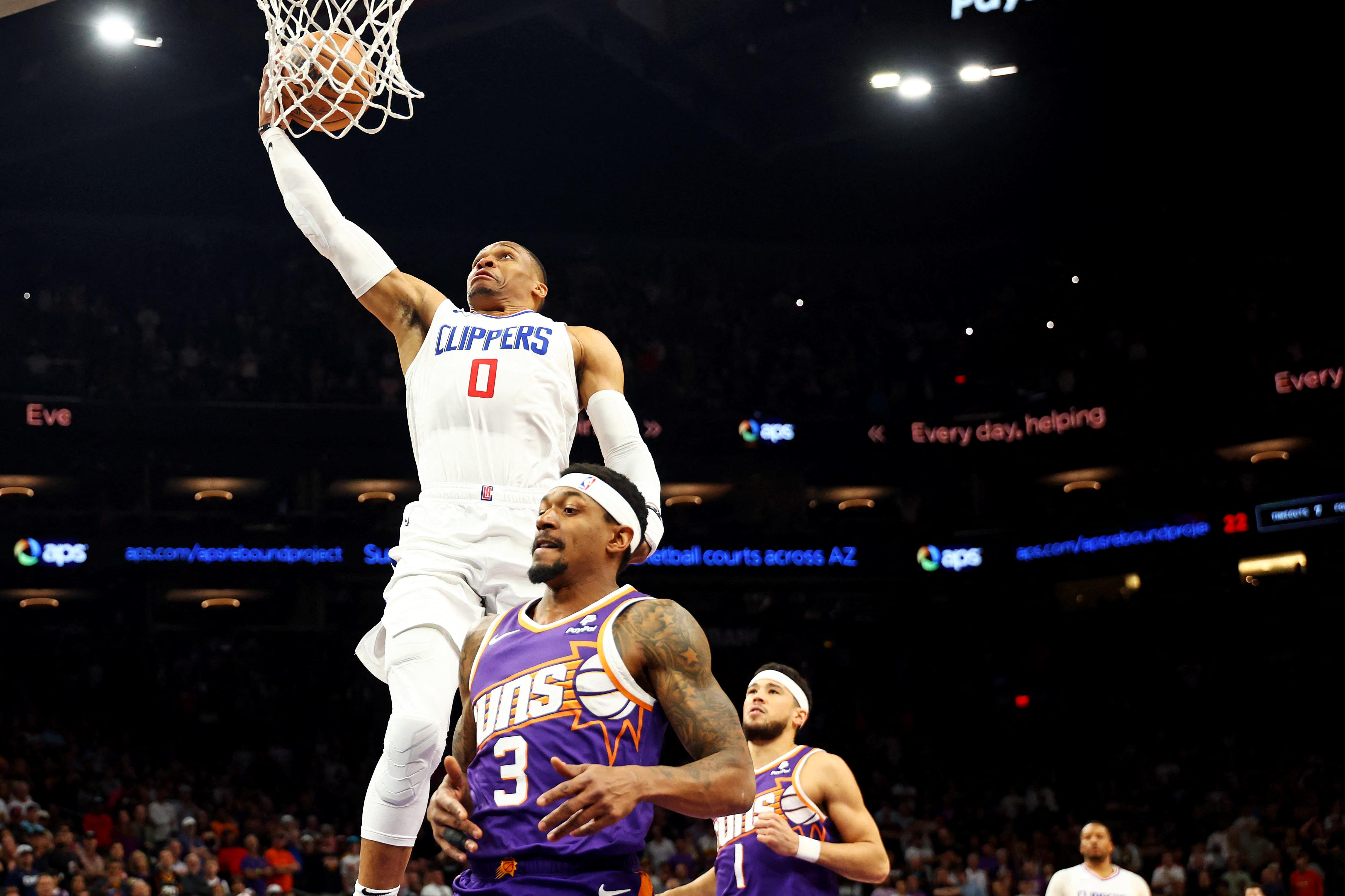 Russell Westbrook, Clippers hold off Suns' comeback | Reuters