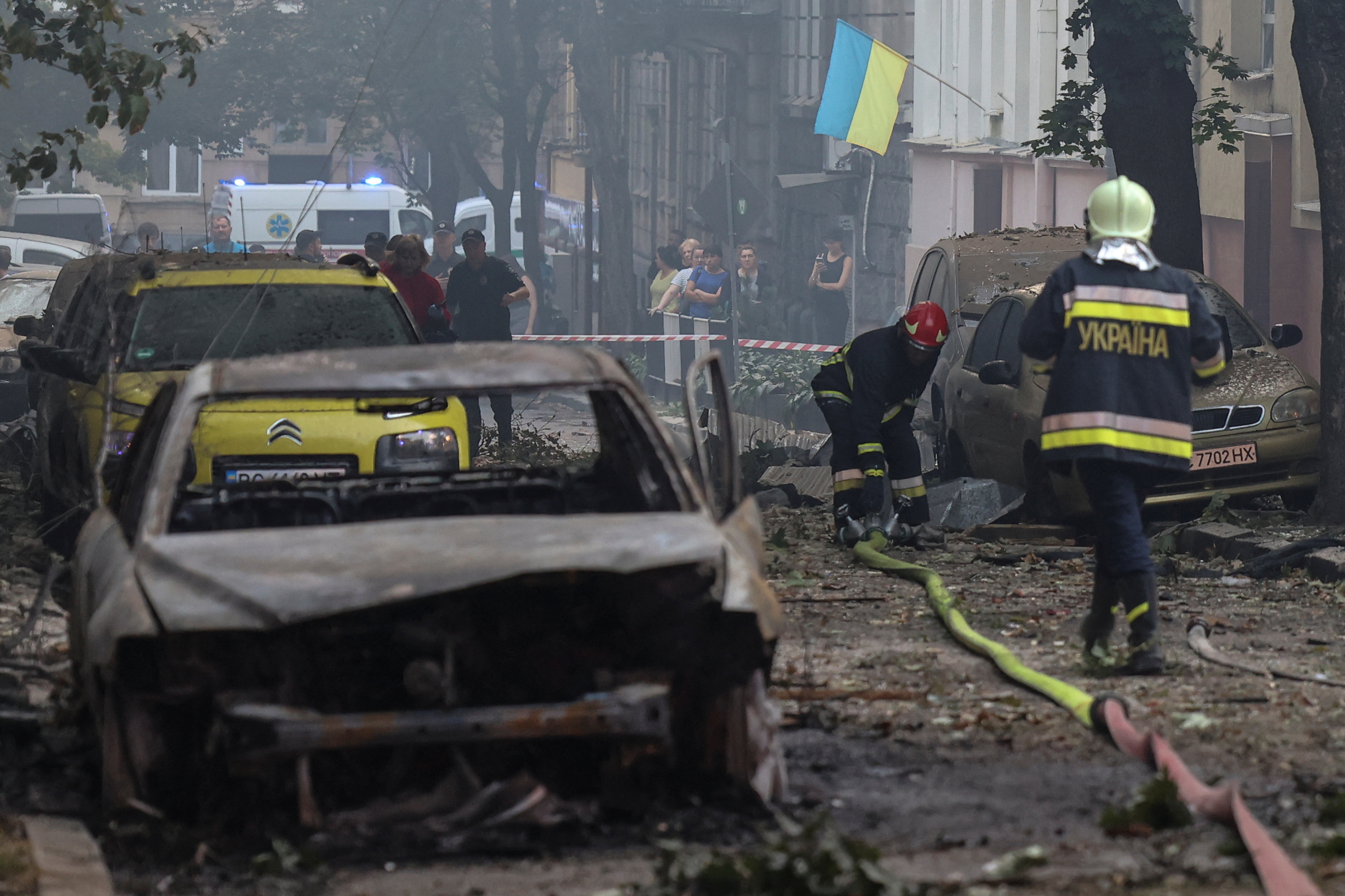 Fire breaks out at oil depot in Crimea, officials appointed by Russia ...