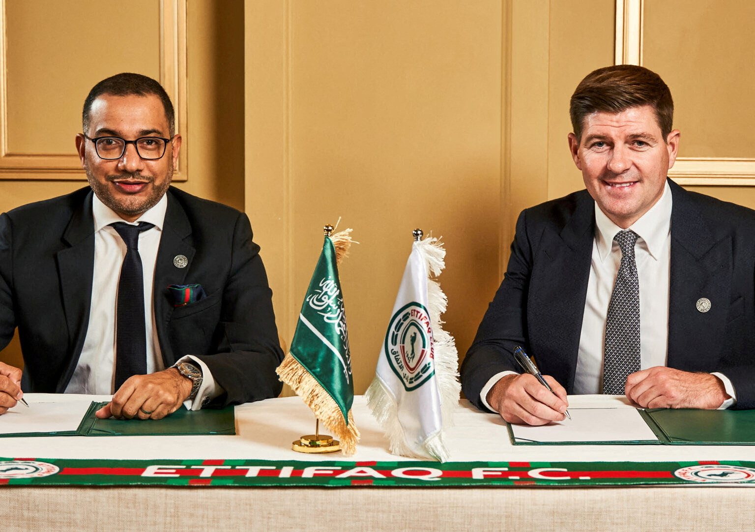 Gerrard says "family feeling" was a key reason for joining Al-Ettifaq ...