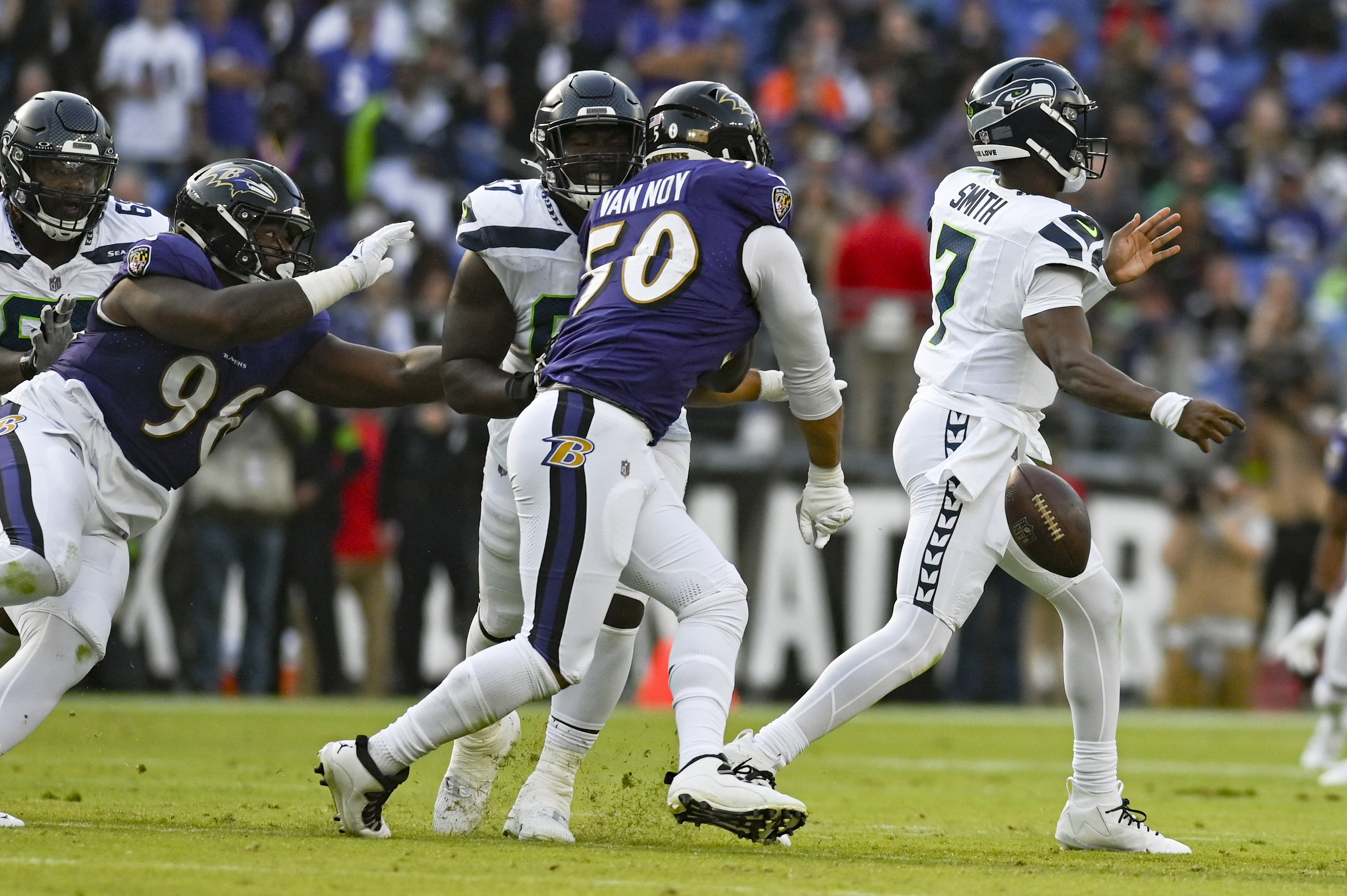 Keaton Mitchell, Gus Edwards help Ravens run over Seahawks | Reuters