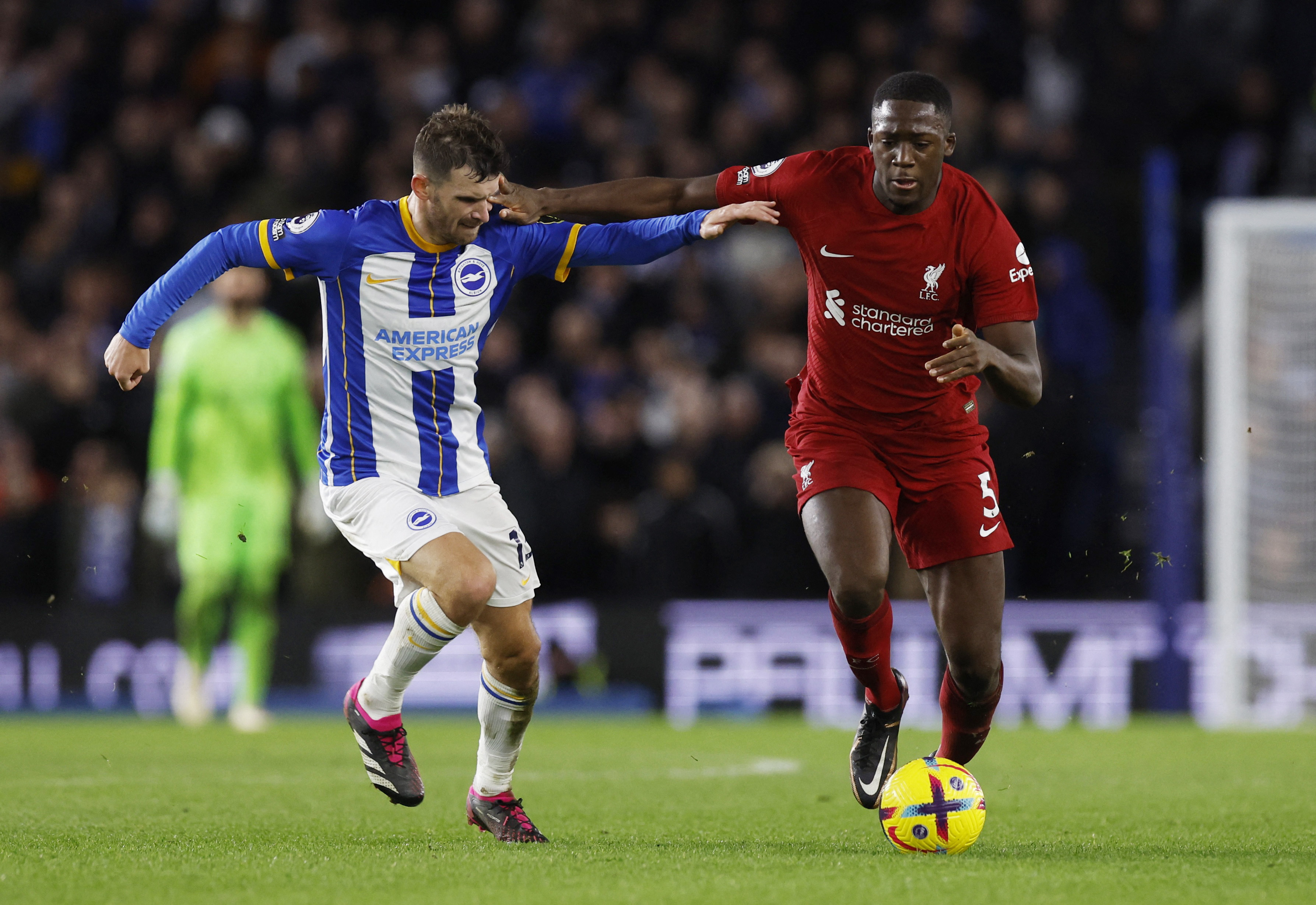March double helps Brighton to 3-0 win over sorry Liverpool | Reuters