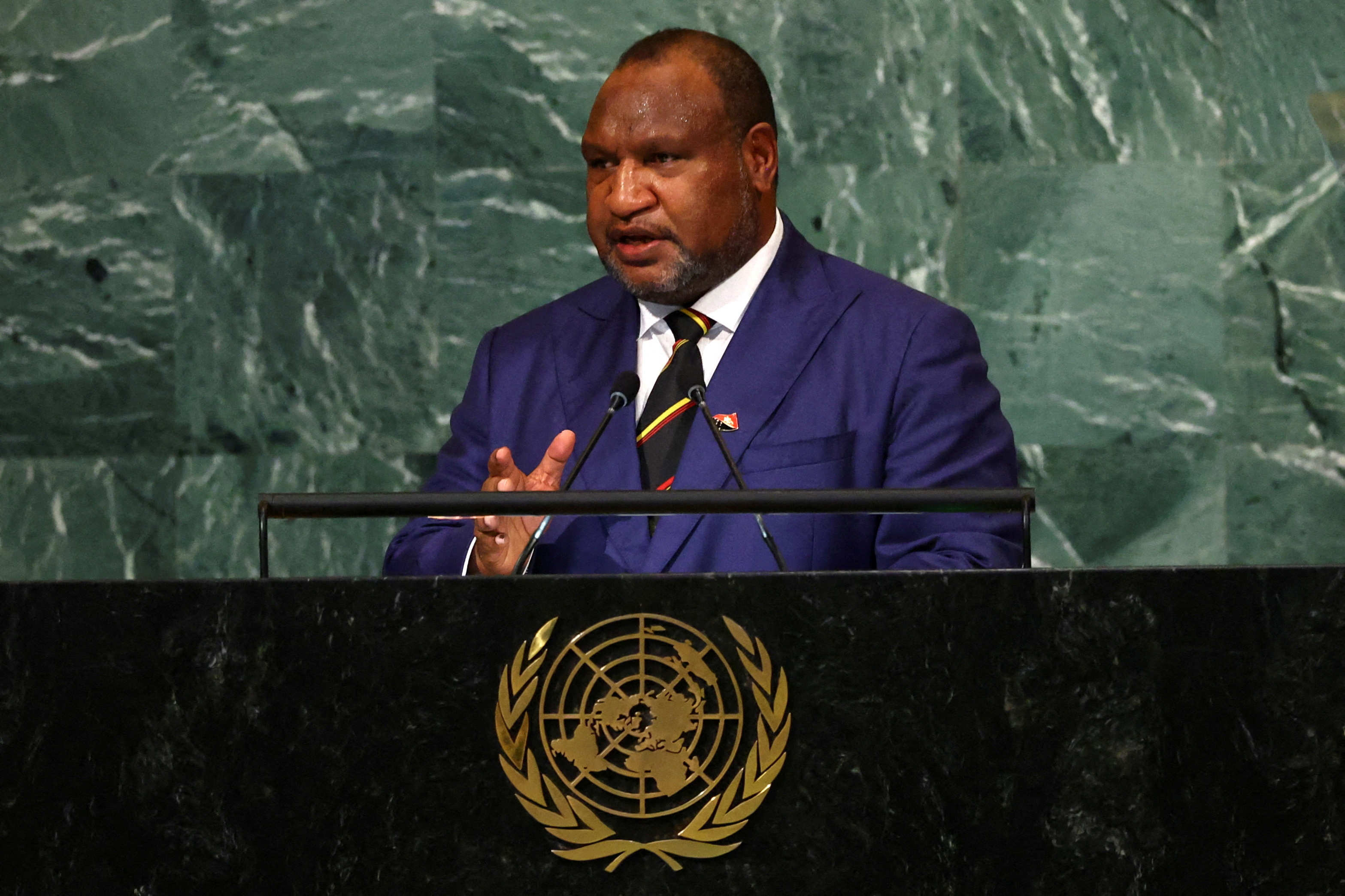 Papua New Guinea PM Marape says no talks with China on security : r ...