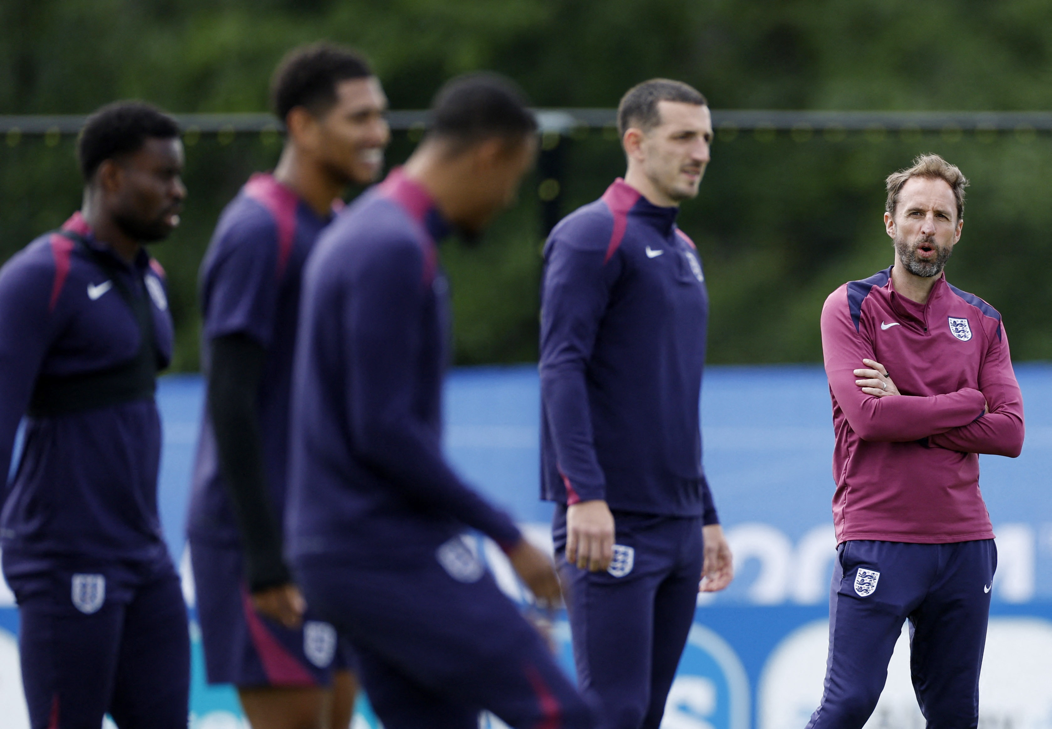 England's Southgate mum on possible formation changes ahead of Swiss ...