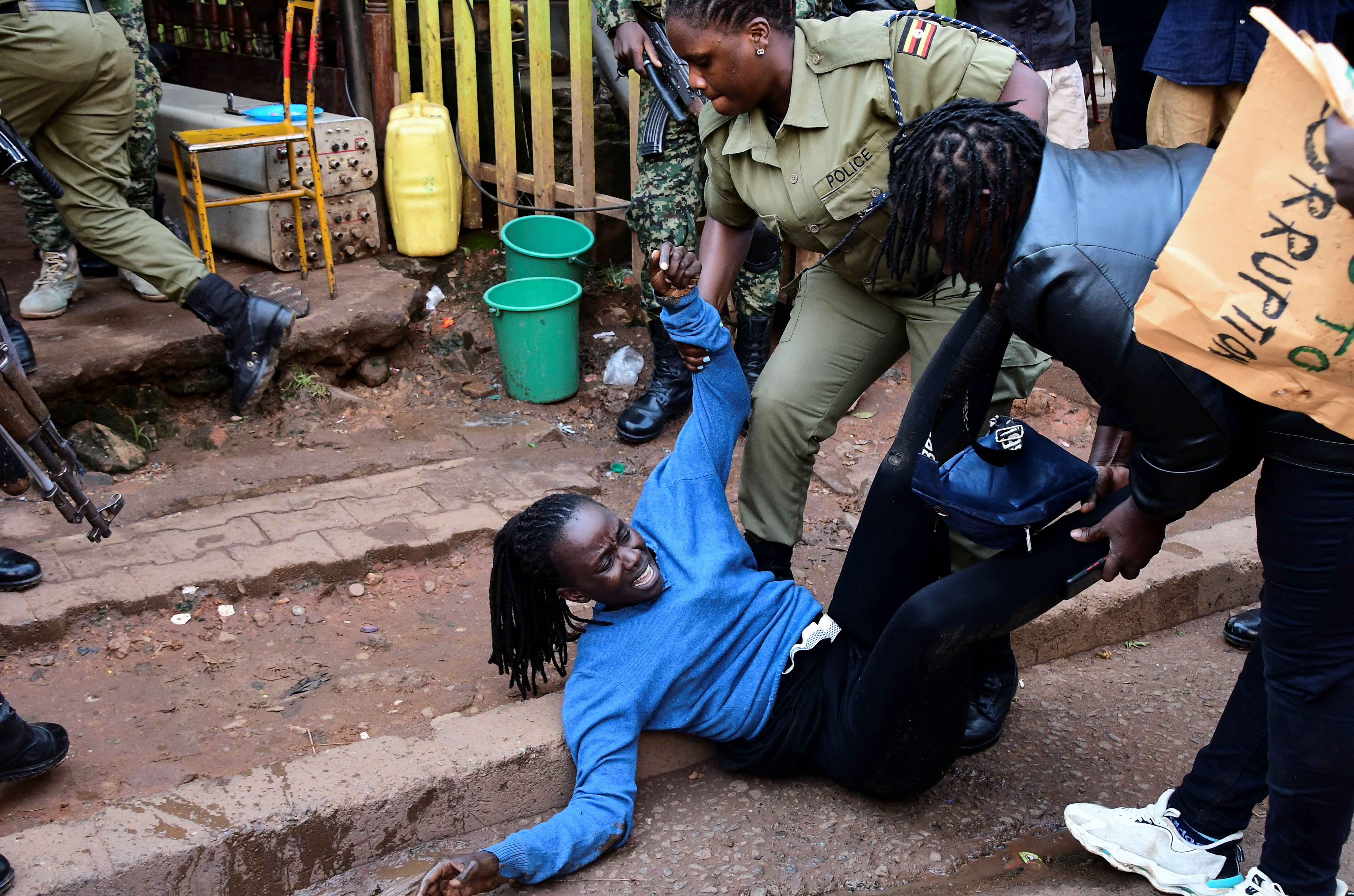 Ugandan security forces detain dozens of young protesters - July 23 ...