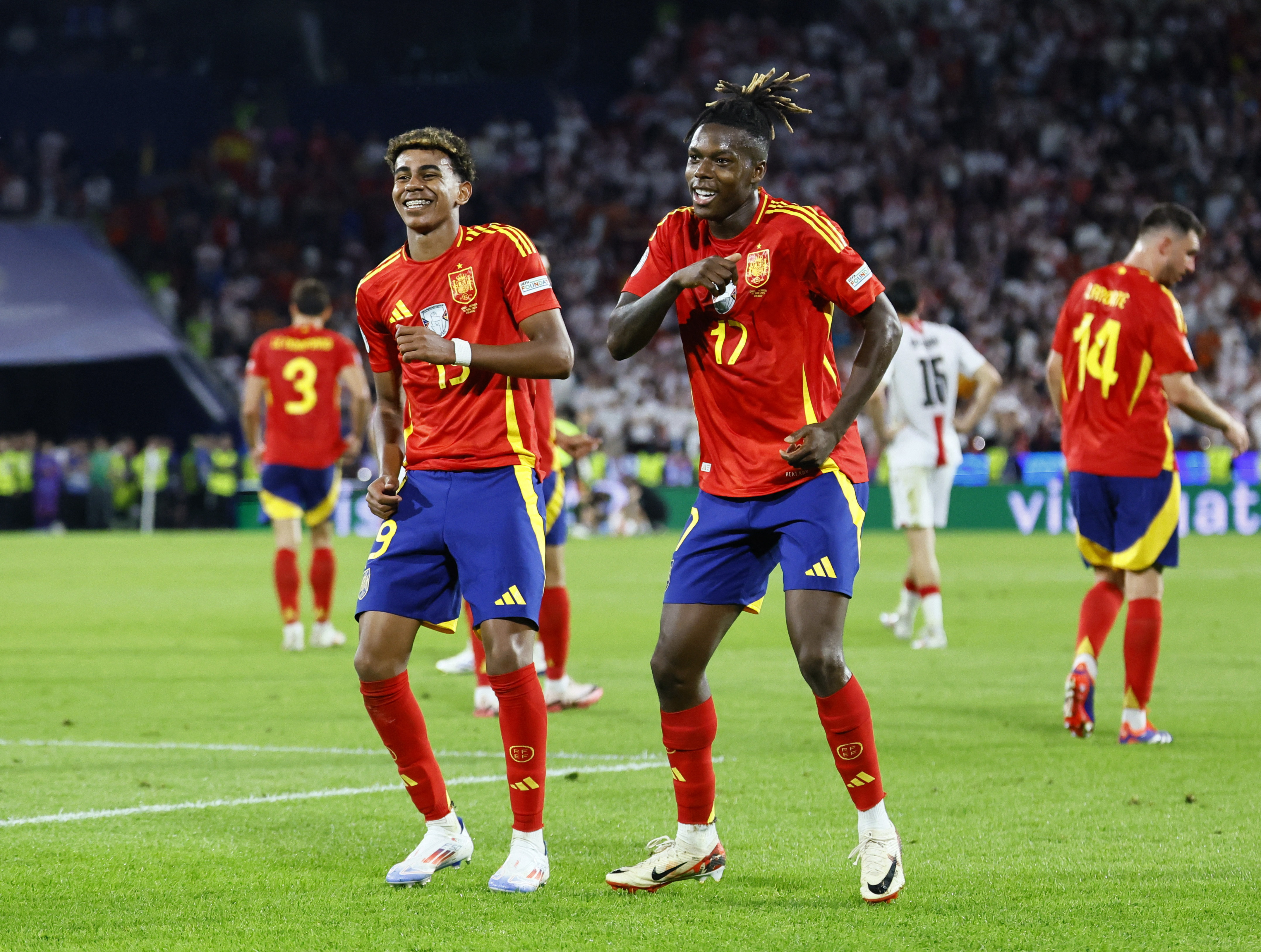 Spain see off brave Georgia to set-up Germany quarter-final | Reuters