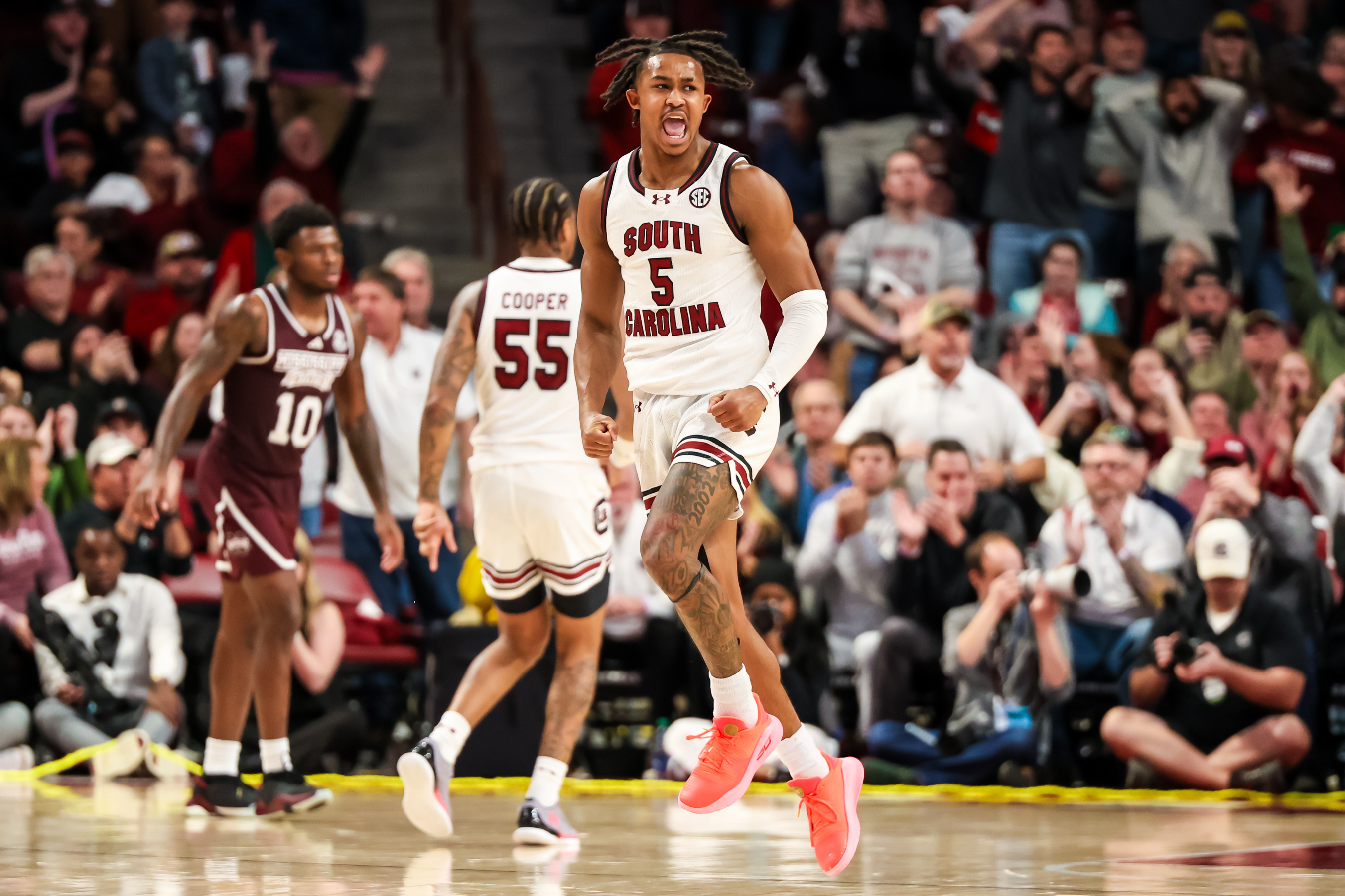 Meechie Johnson, South Carolina too strong for Mississippi State | Reuters