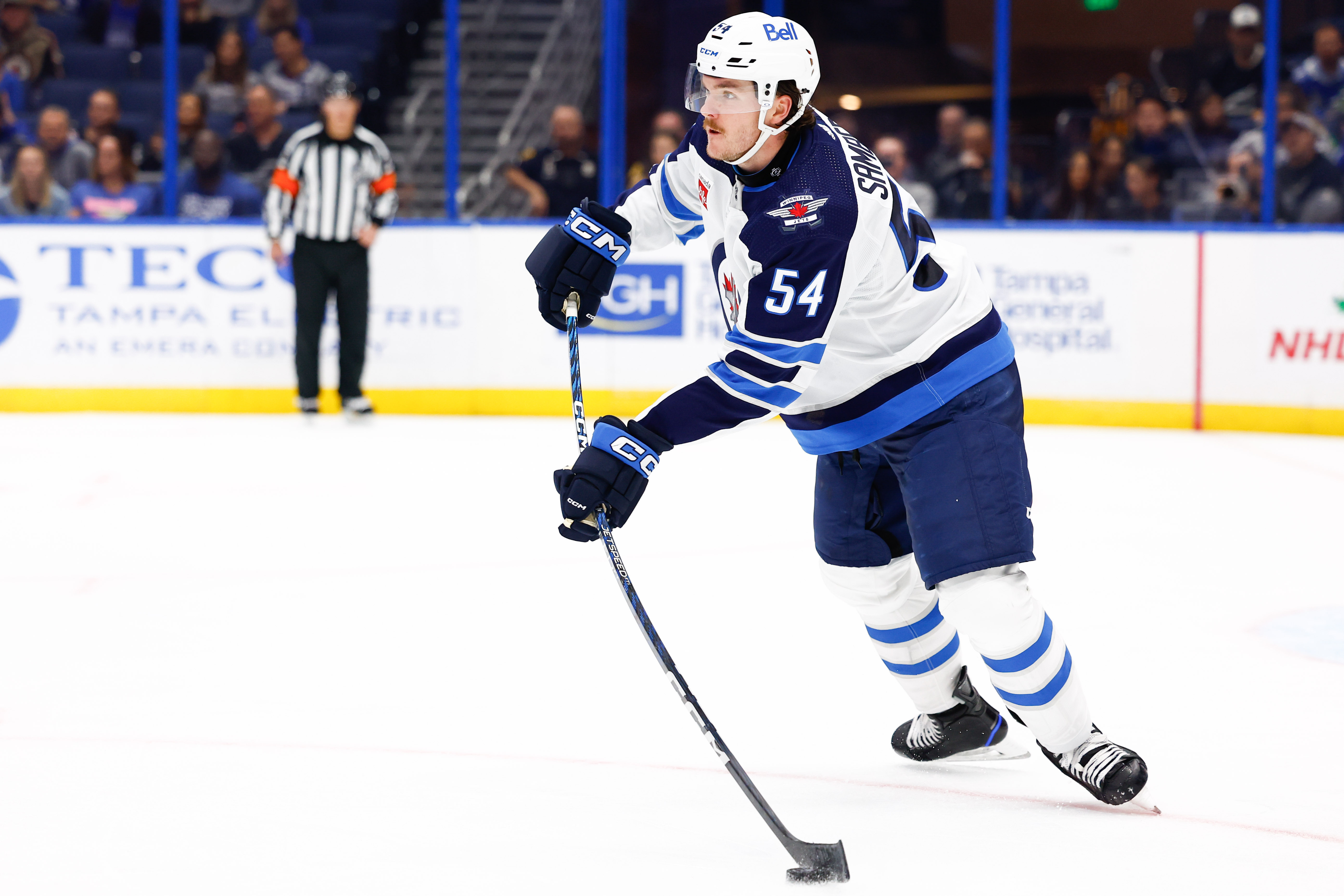 Adam Lowry leads Jets past Lightning in overtime | Reuters