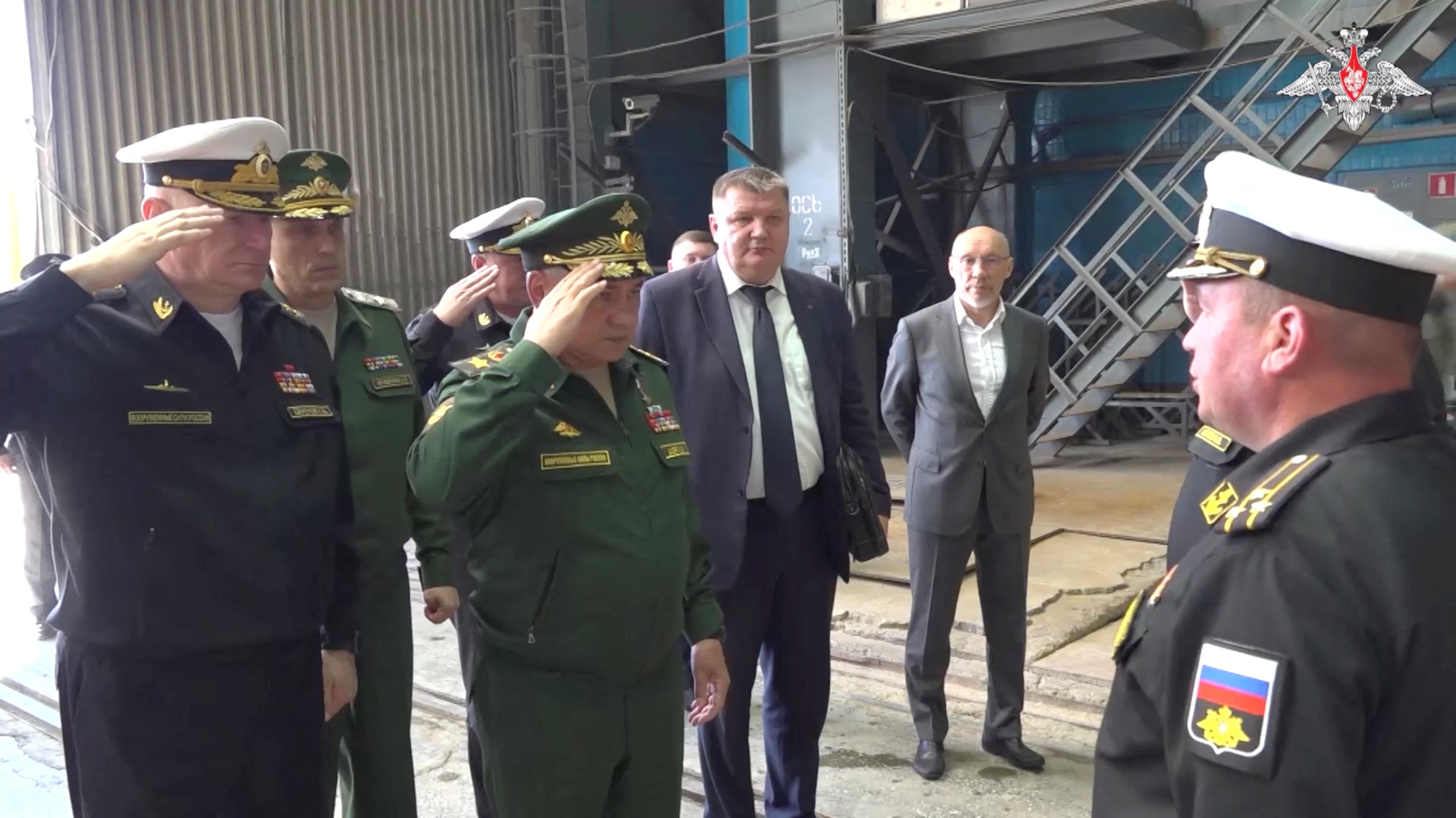 Russia's Shoigu inspects nuclear submarine modernisation in Far East ...