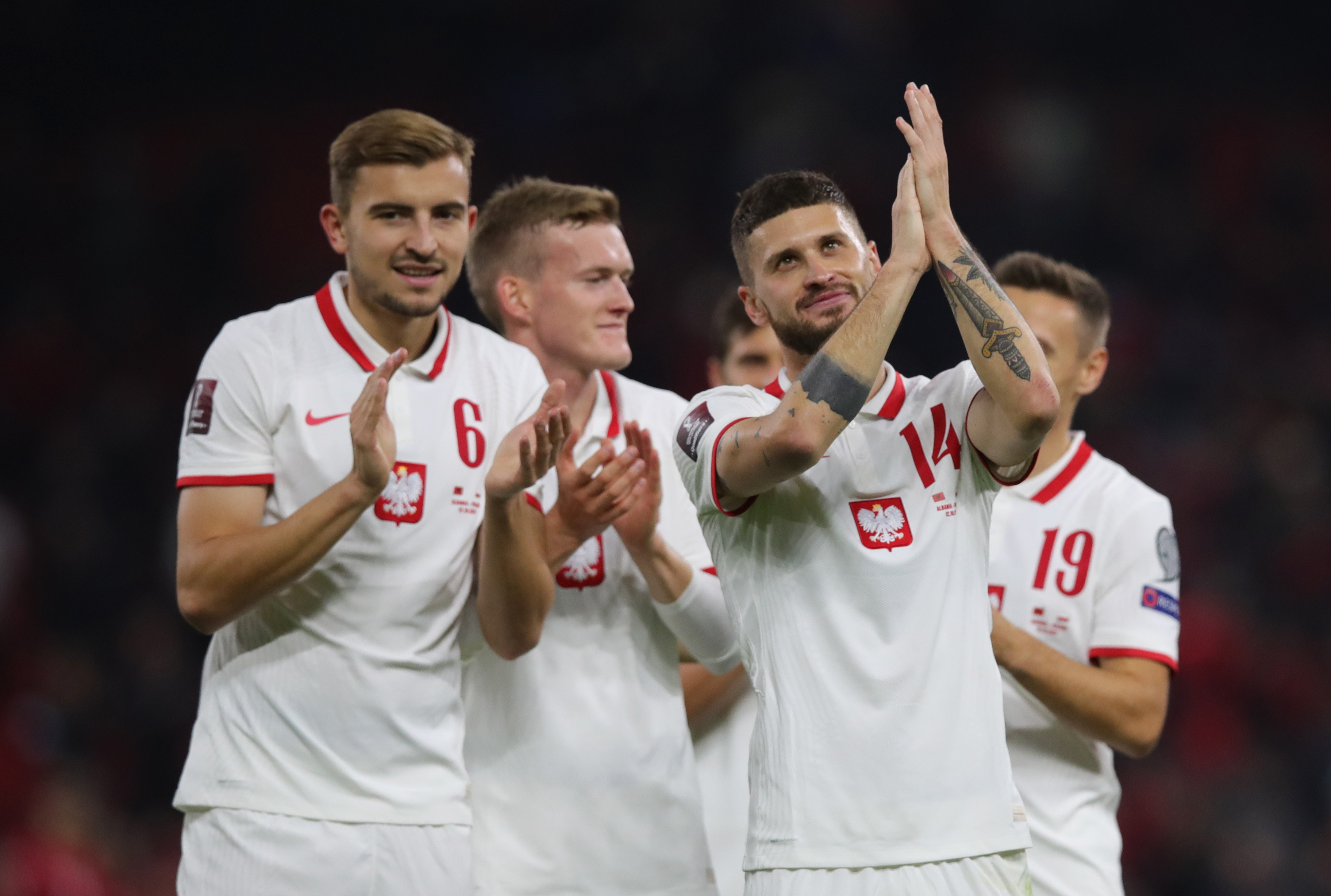 Poland boost hopes with 1-0 win in Albania after crowd trouble | Reuters