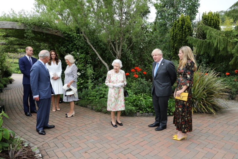 Are you supposed to be enjoying yourselves? Queen Elizabeth asks G7 ...