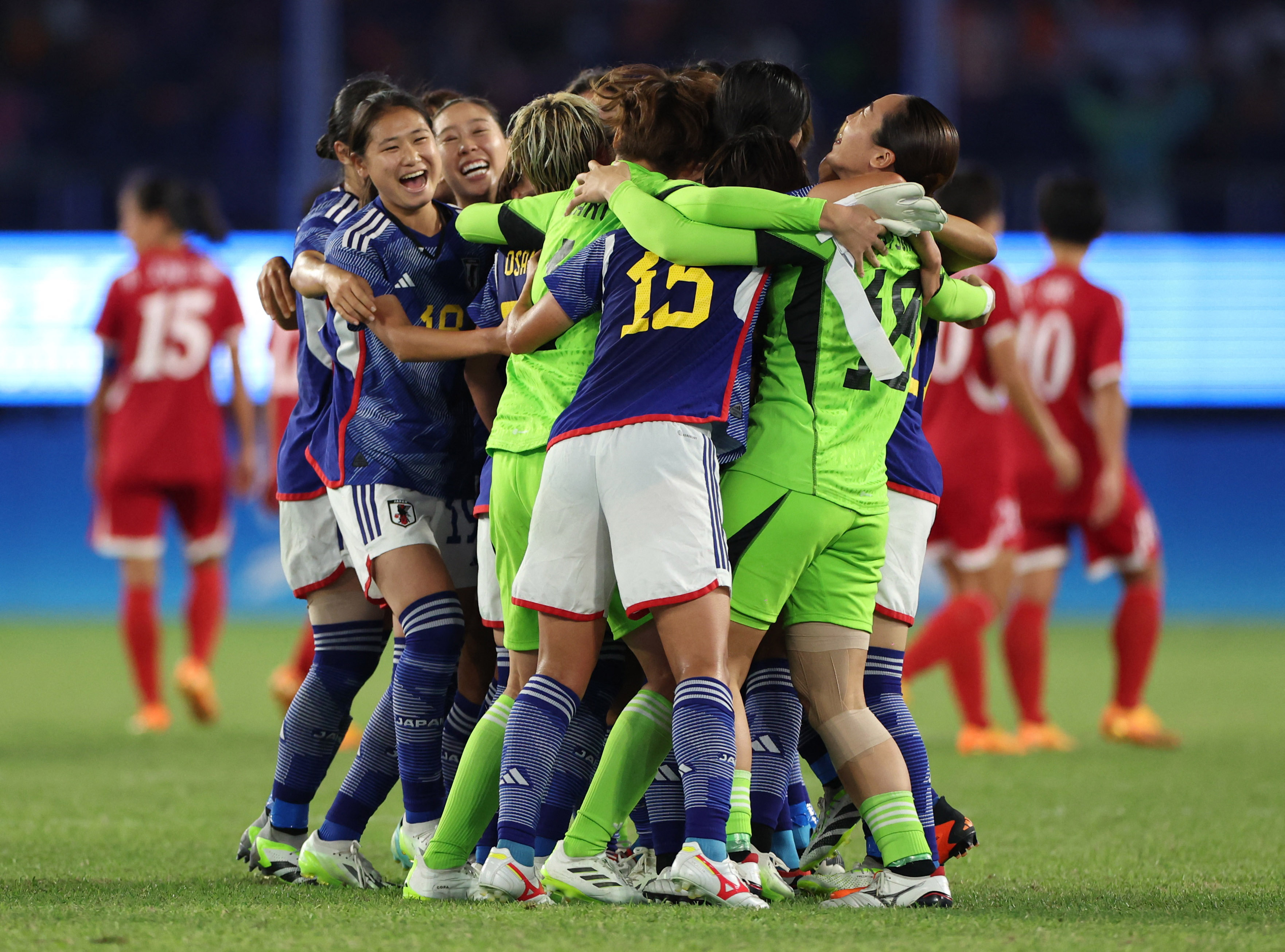 Japan crush North Korea for soccer gold, breakdancing makes debut | Reuters