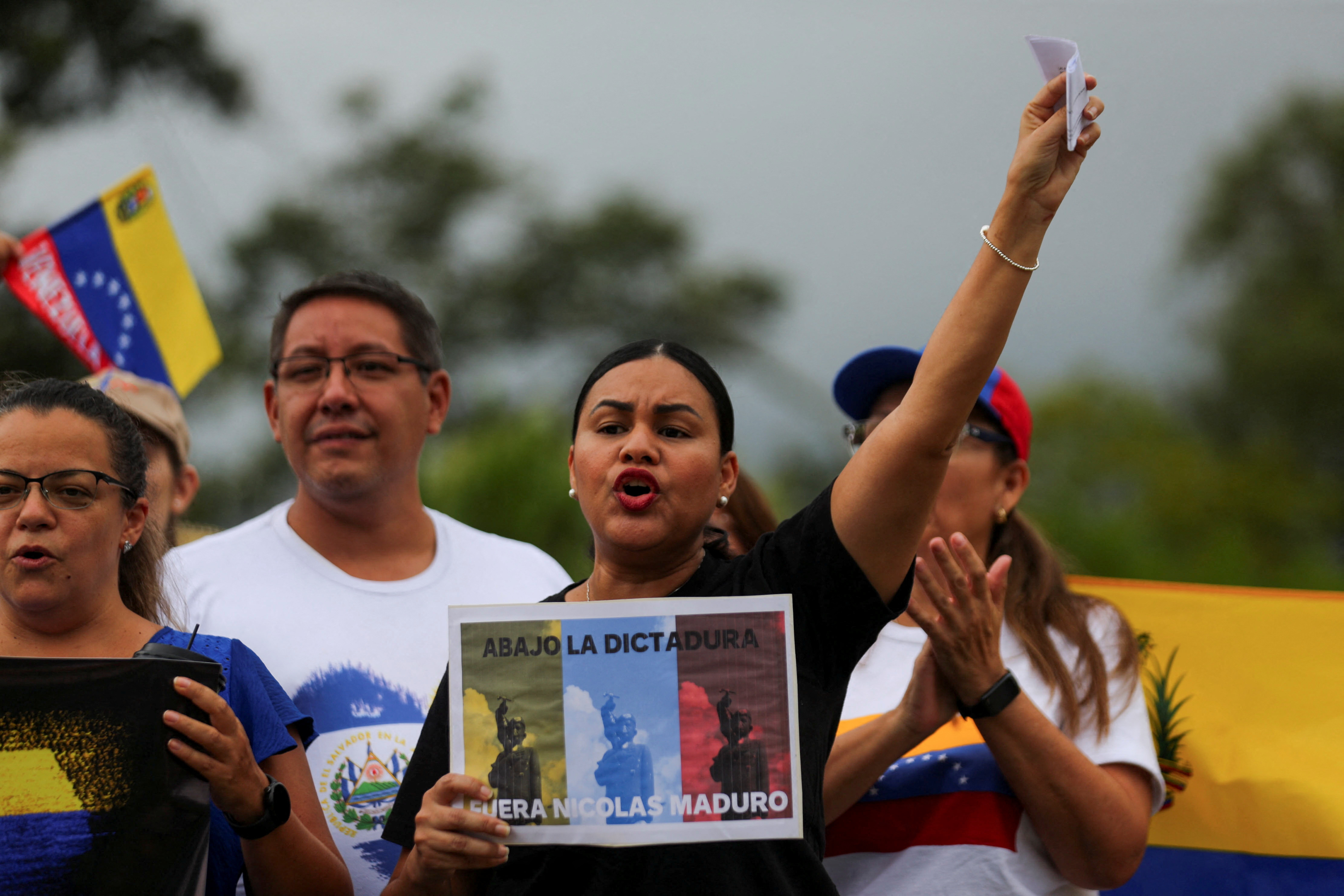 Venezuelan opposition protests as election dispute drags on | Reuters