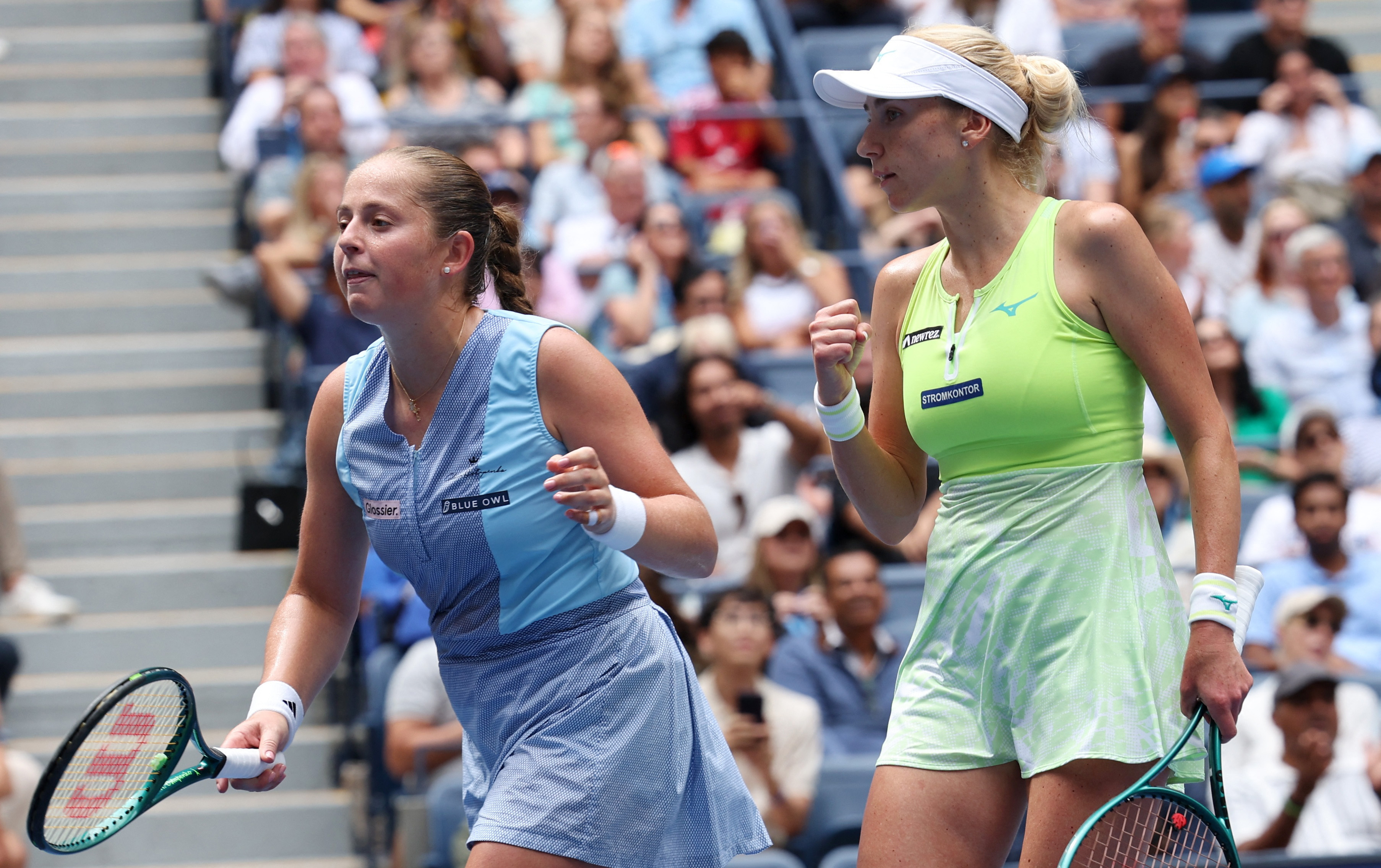 Ostapenko and Kichenok win U.S. Open women's doubles title | Reuters