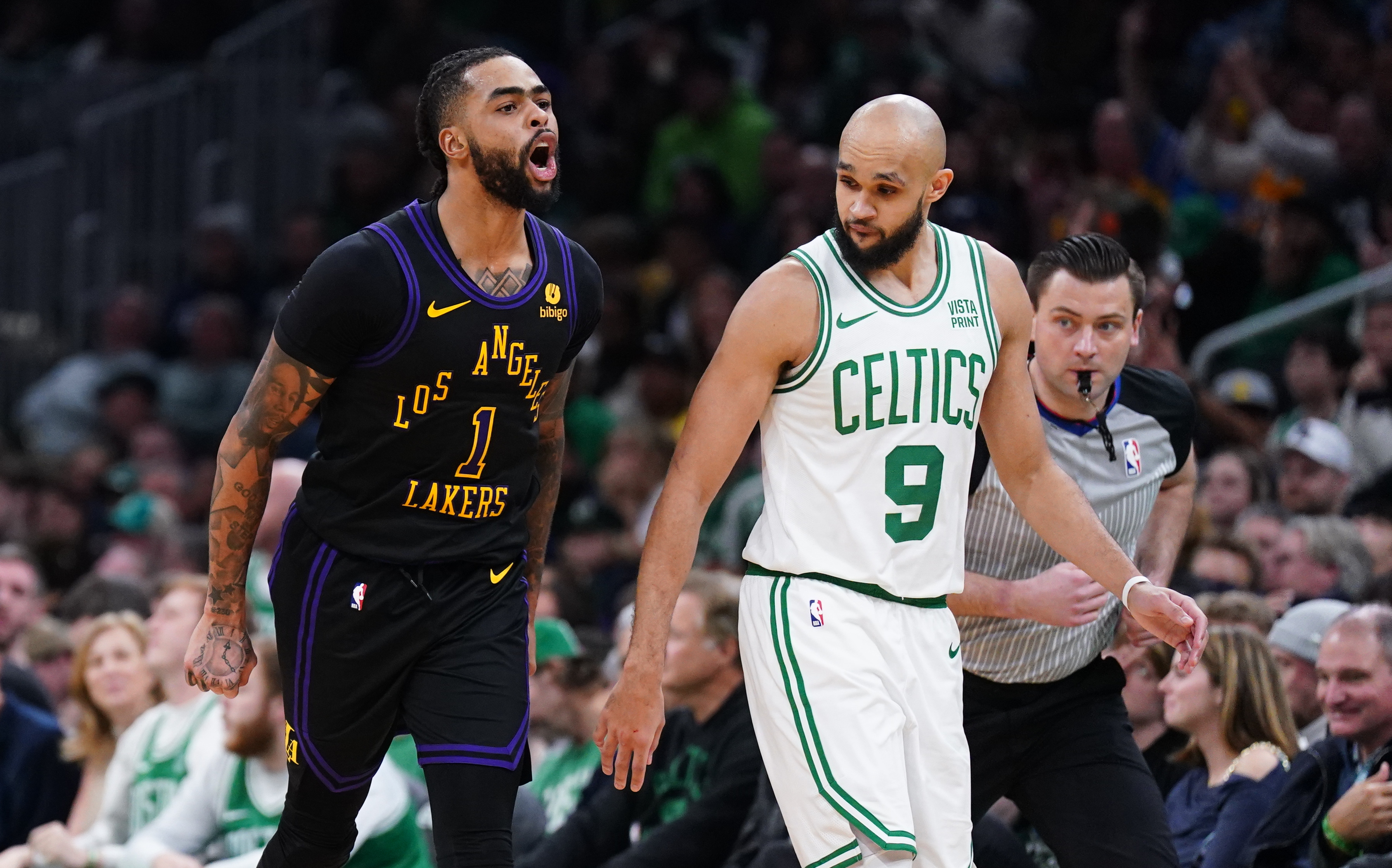 Austin Reaves' 32 points lead Lakers past Celtics | Reuters