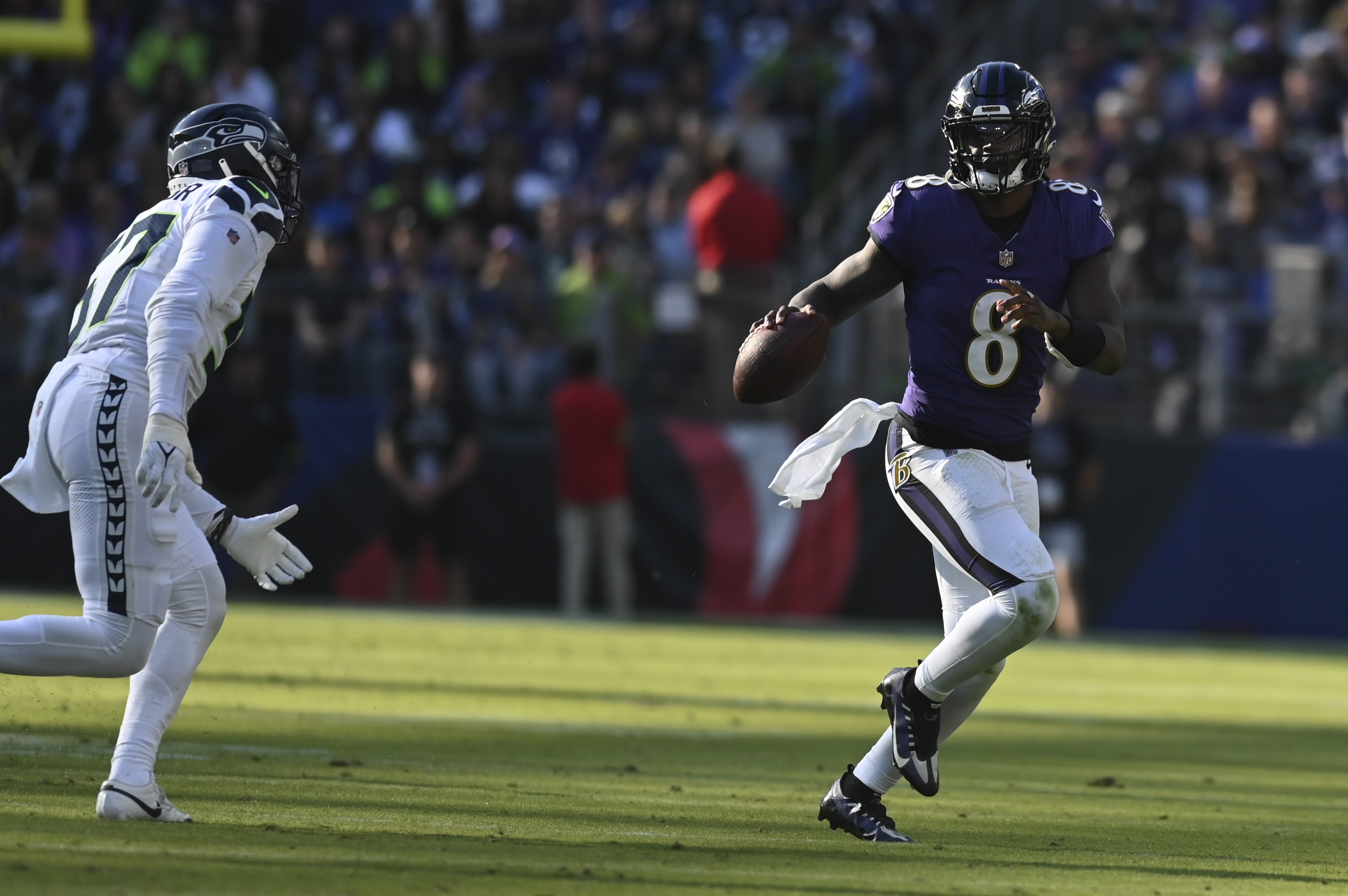 Keaton Mitchell, Gus Edwards help Ravens run over Seahawks | Reuters