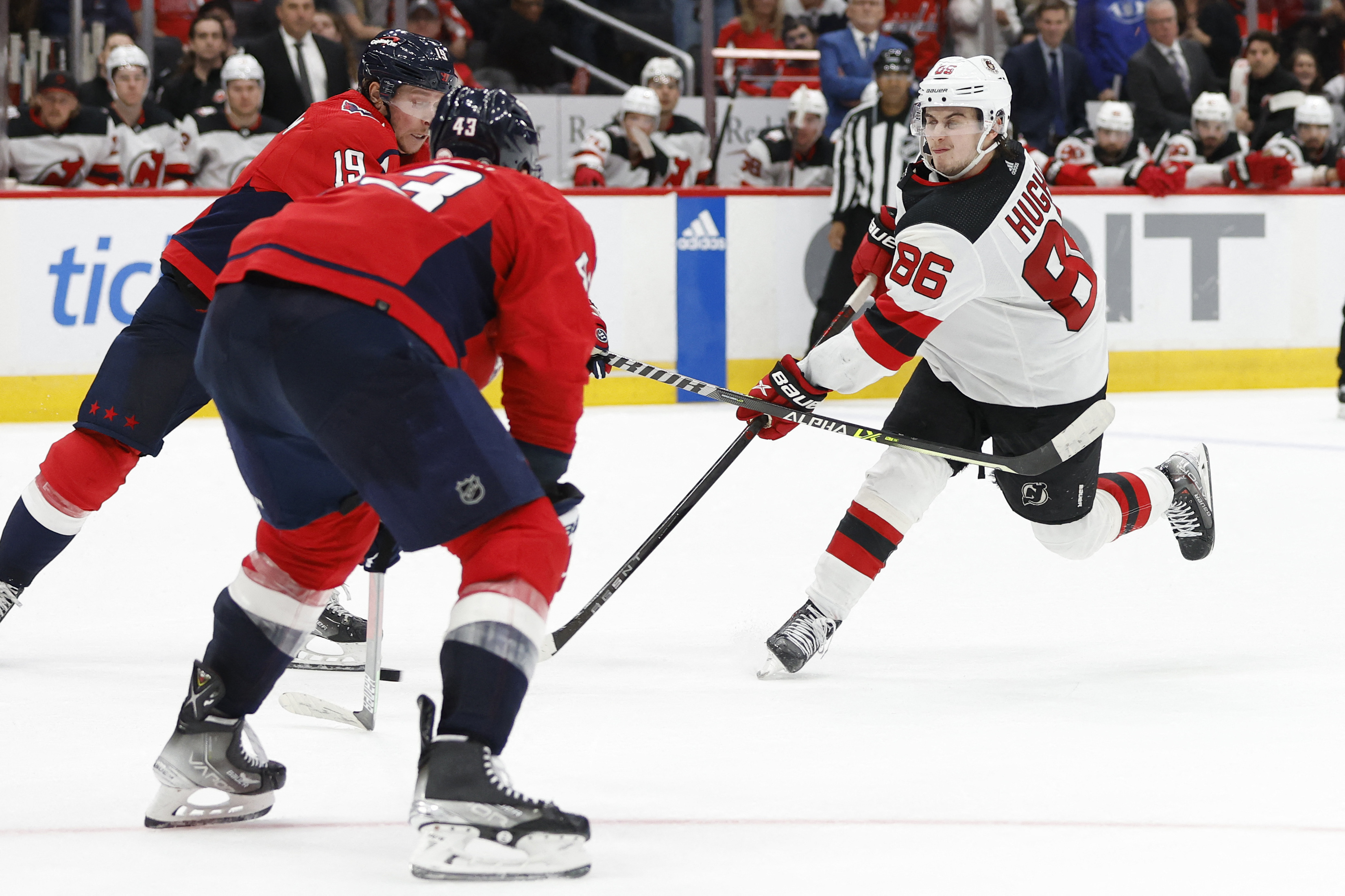 Devils cap winningest season with victory over Capitals | Reuters