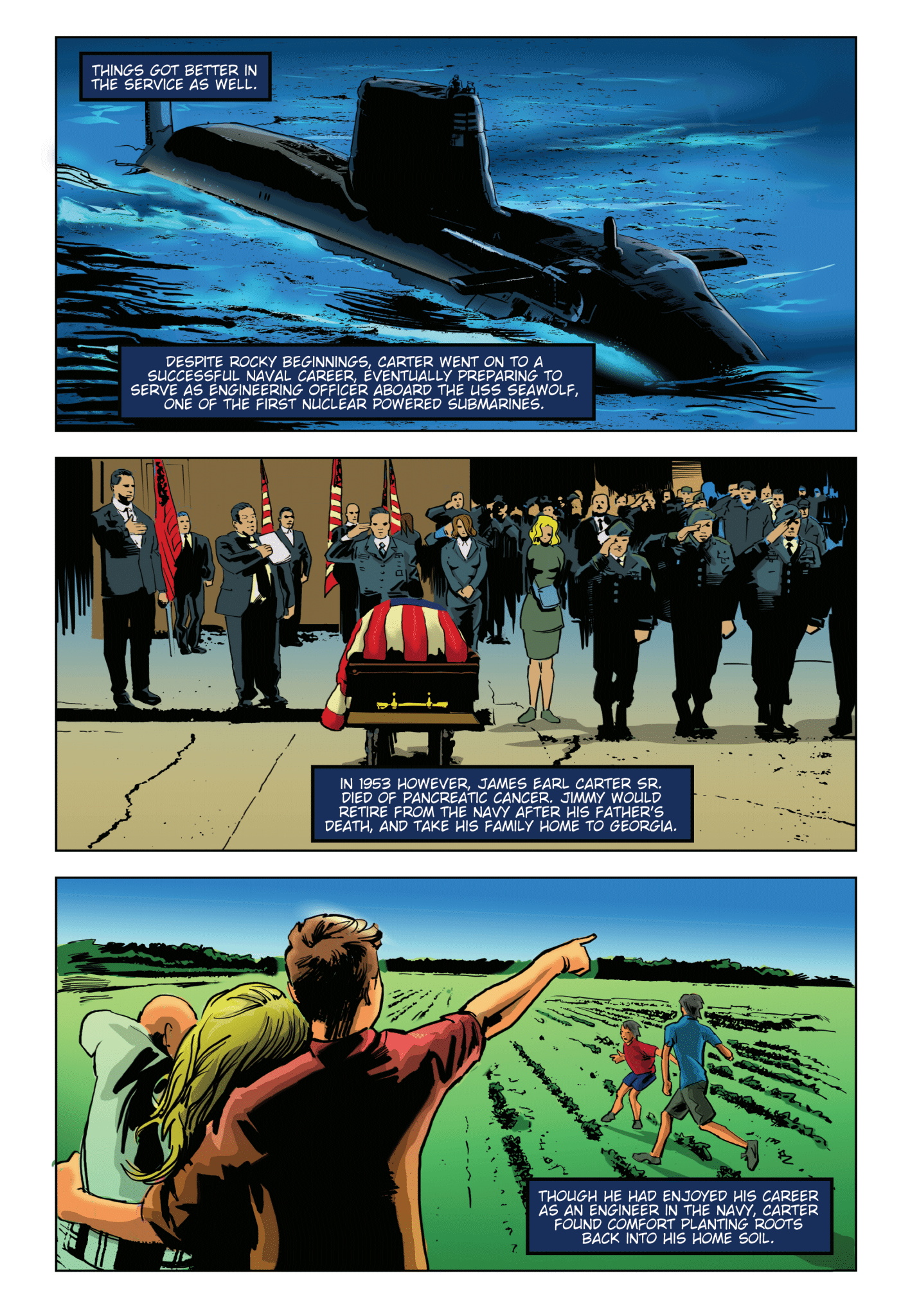 New comic book highlights life of U.S. President Jimmy Carter | Reuters