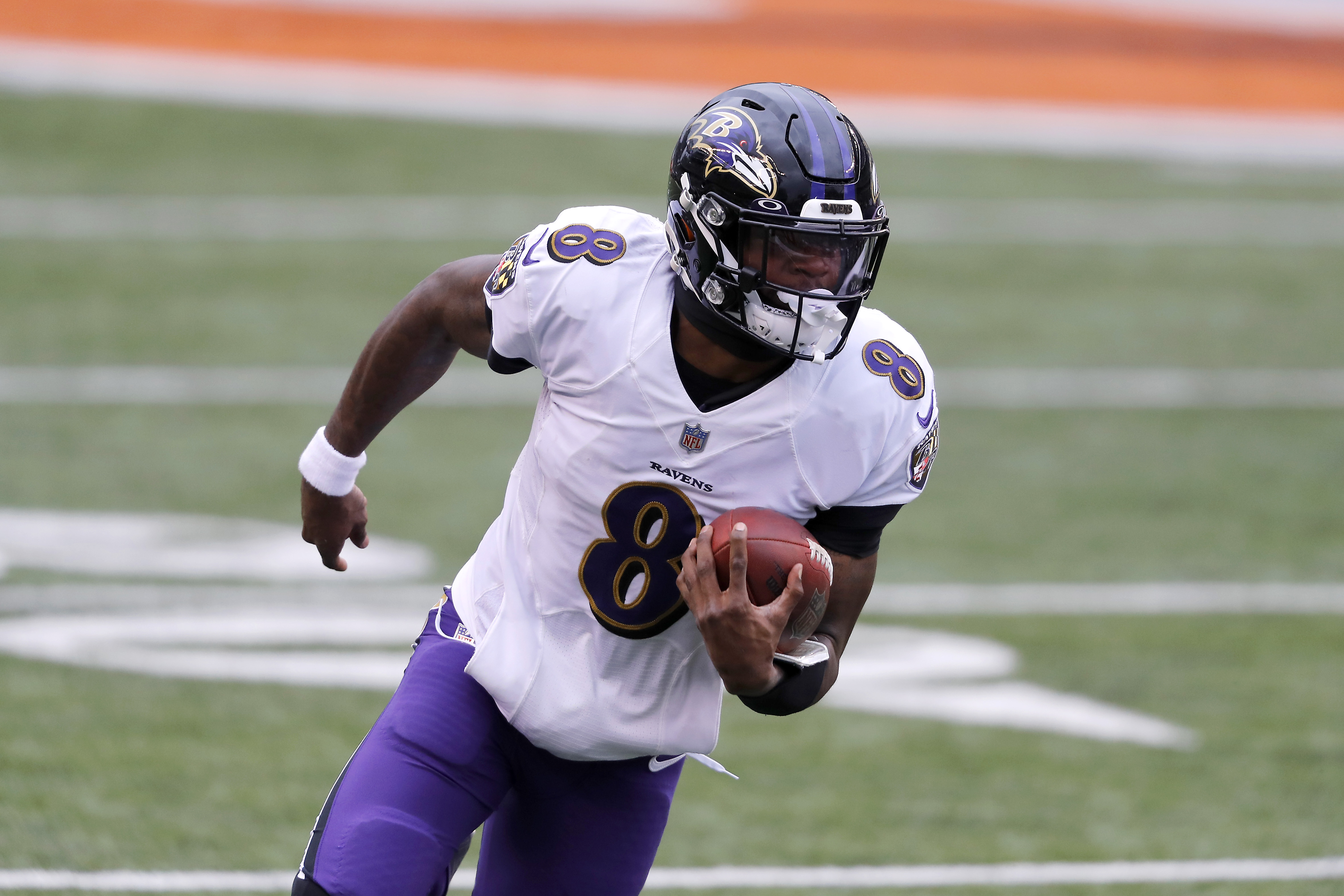 Jackson sets QB rushing record as Ravens handle Bengals | Reuters
