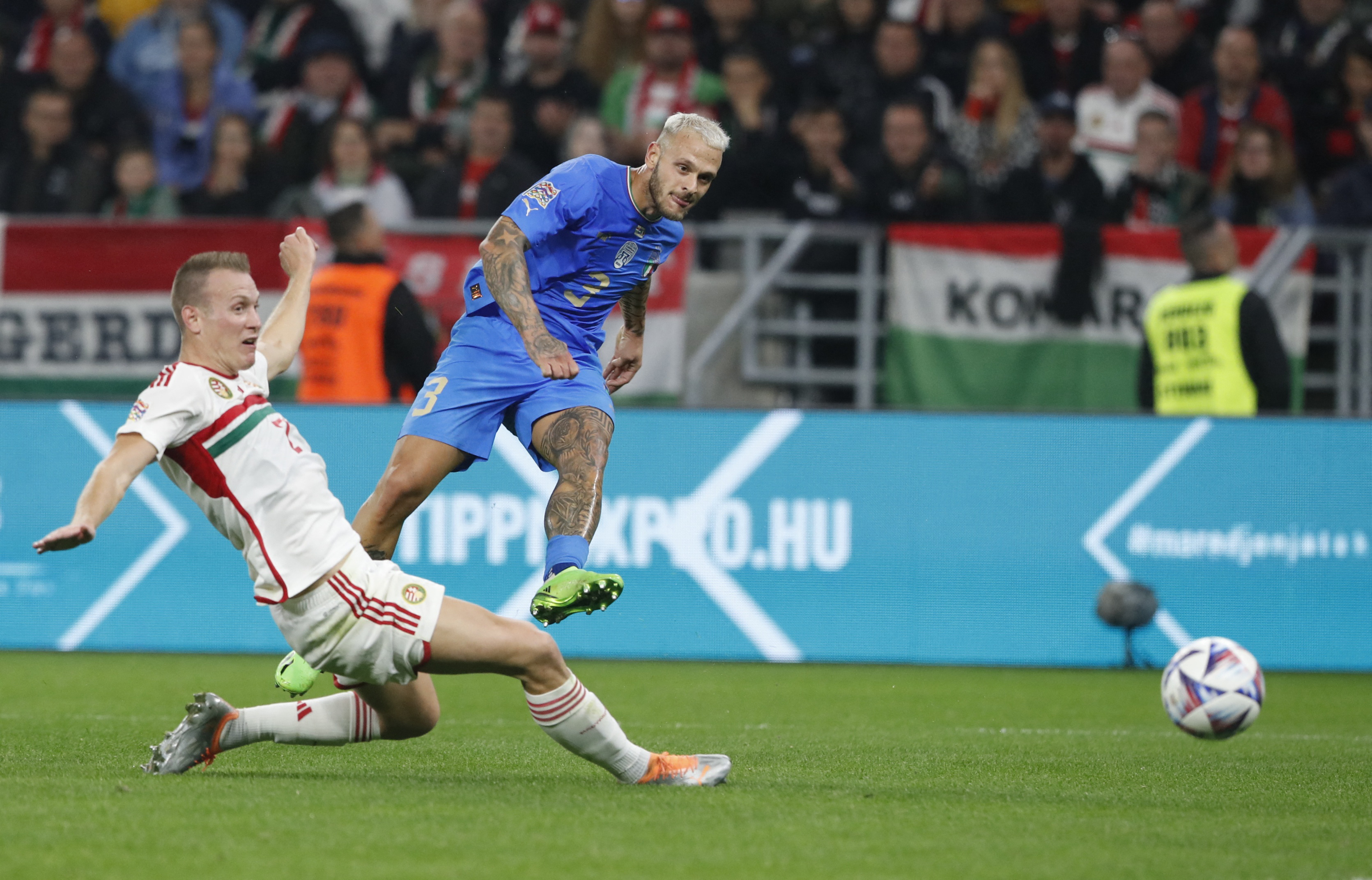 Italy beat Hungary to clinch spot in Nations League finals | Reuters