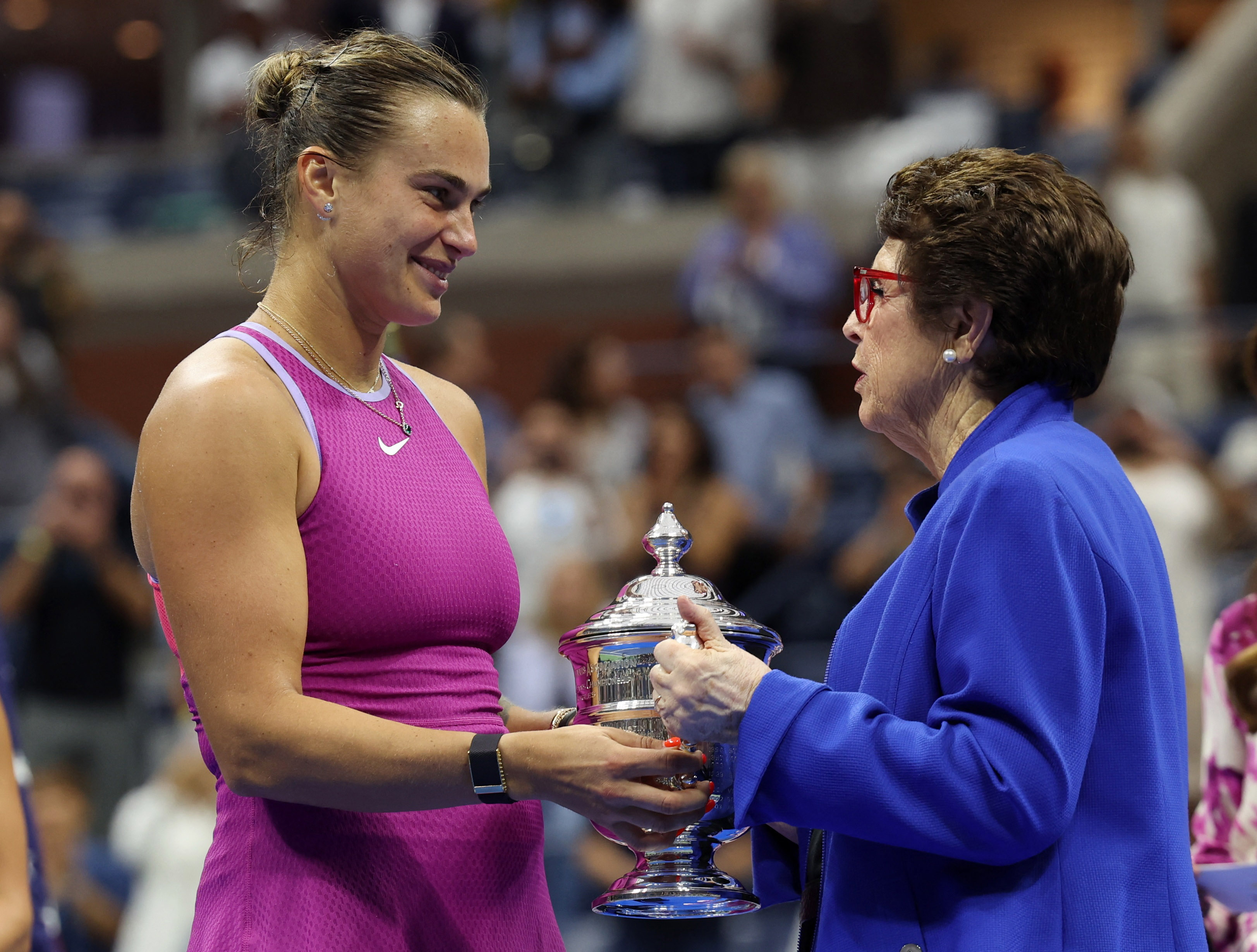 Sabalenka survives Pegula storm to win U.S. Open women's title | Reuters