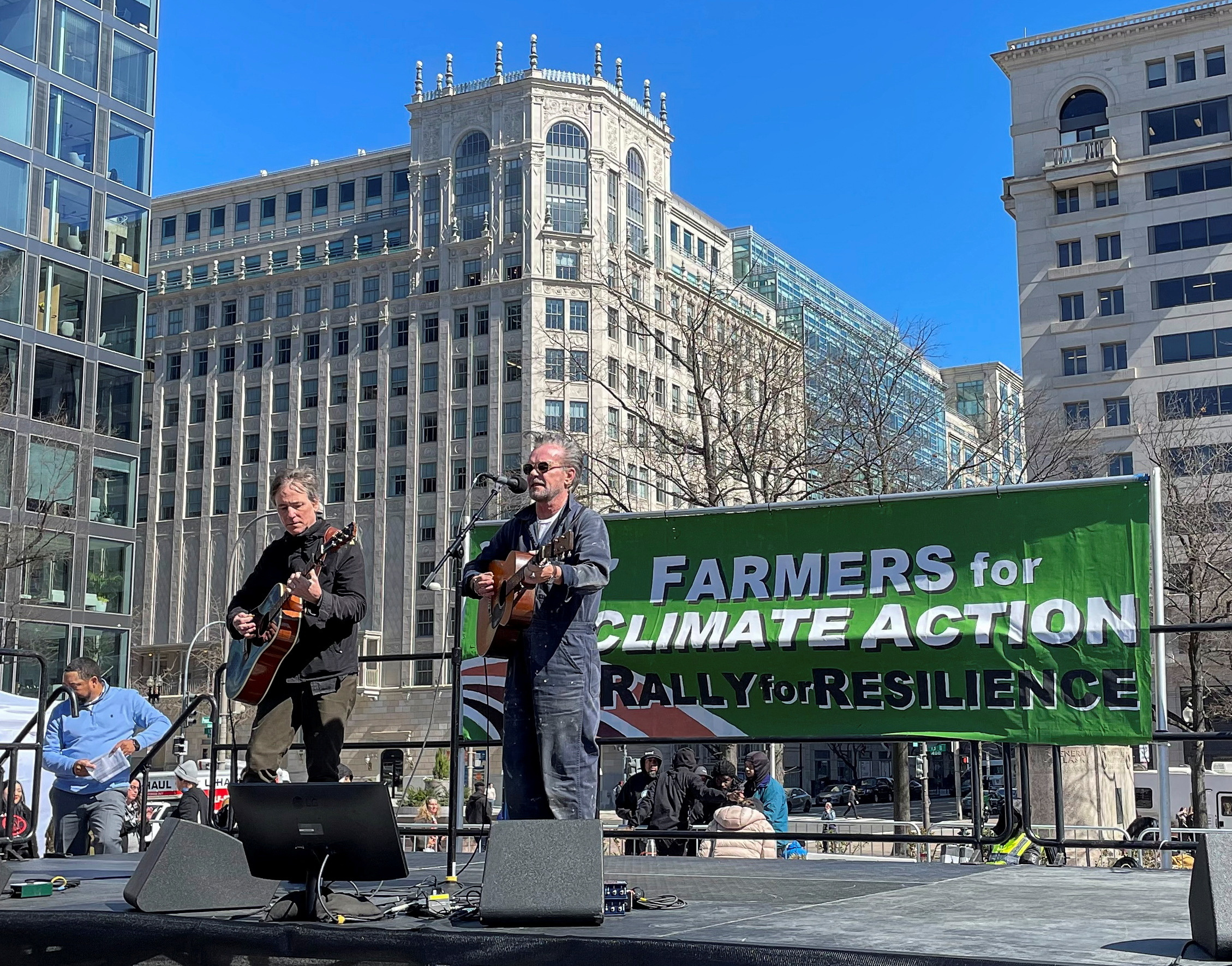 Farmers call for climate action in farm bill at Washington rally | Reuters