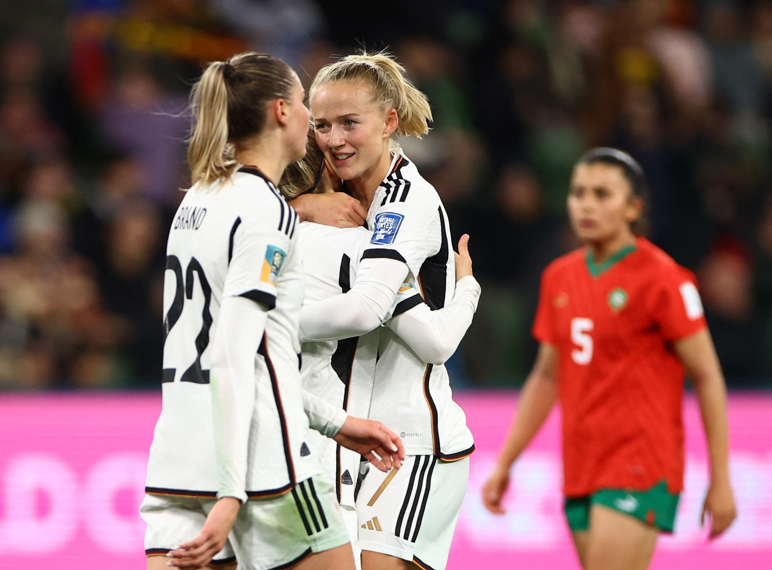 Popp doubles down as Germany maul Morocco 6-0 | Reuters