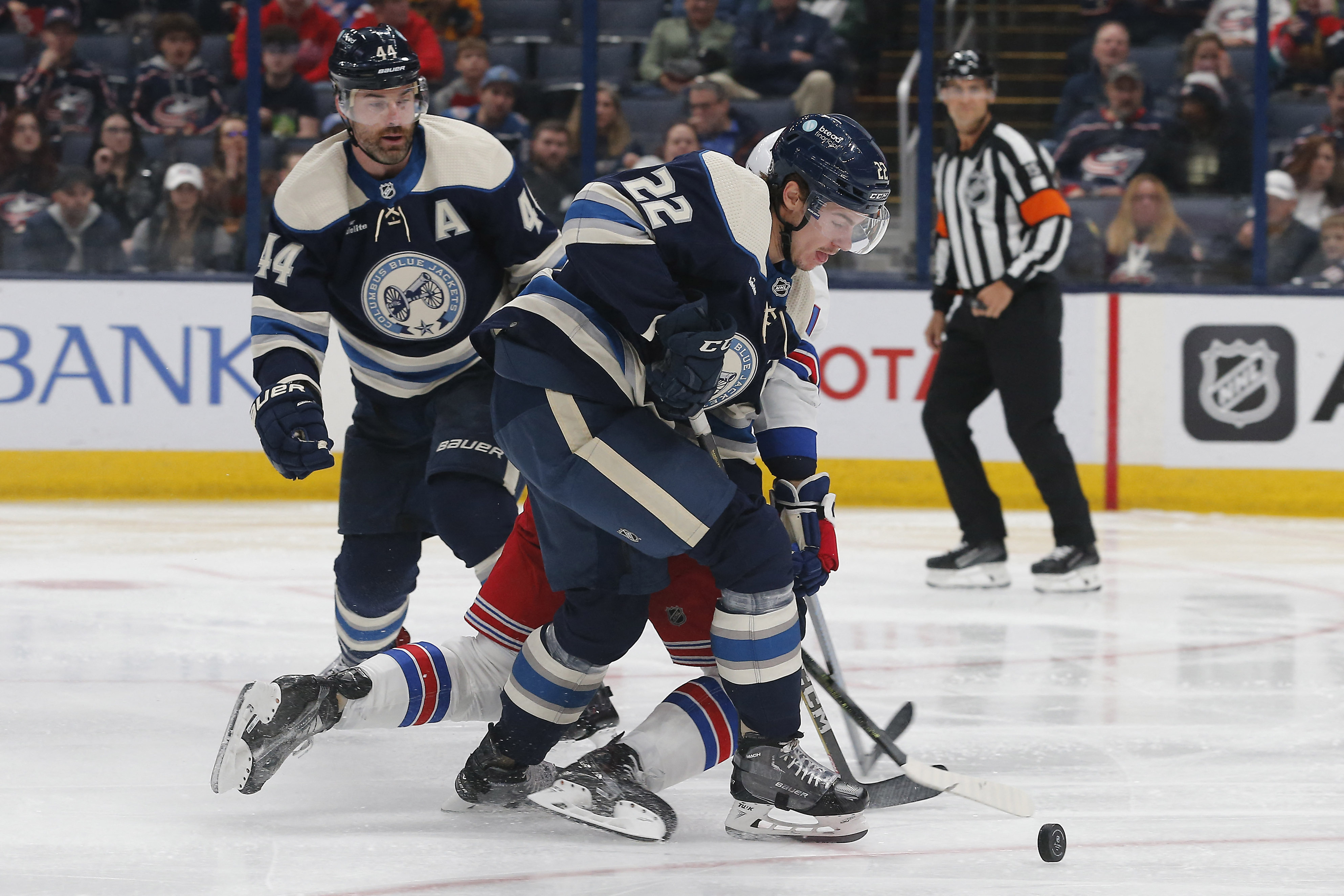 Boone Jenner's natural hat trick propels Jackets past Rangers | Reuters