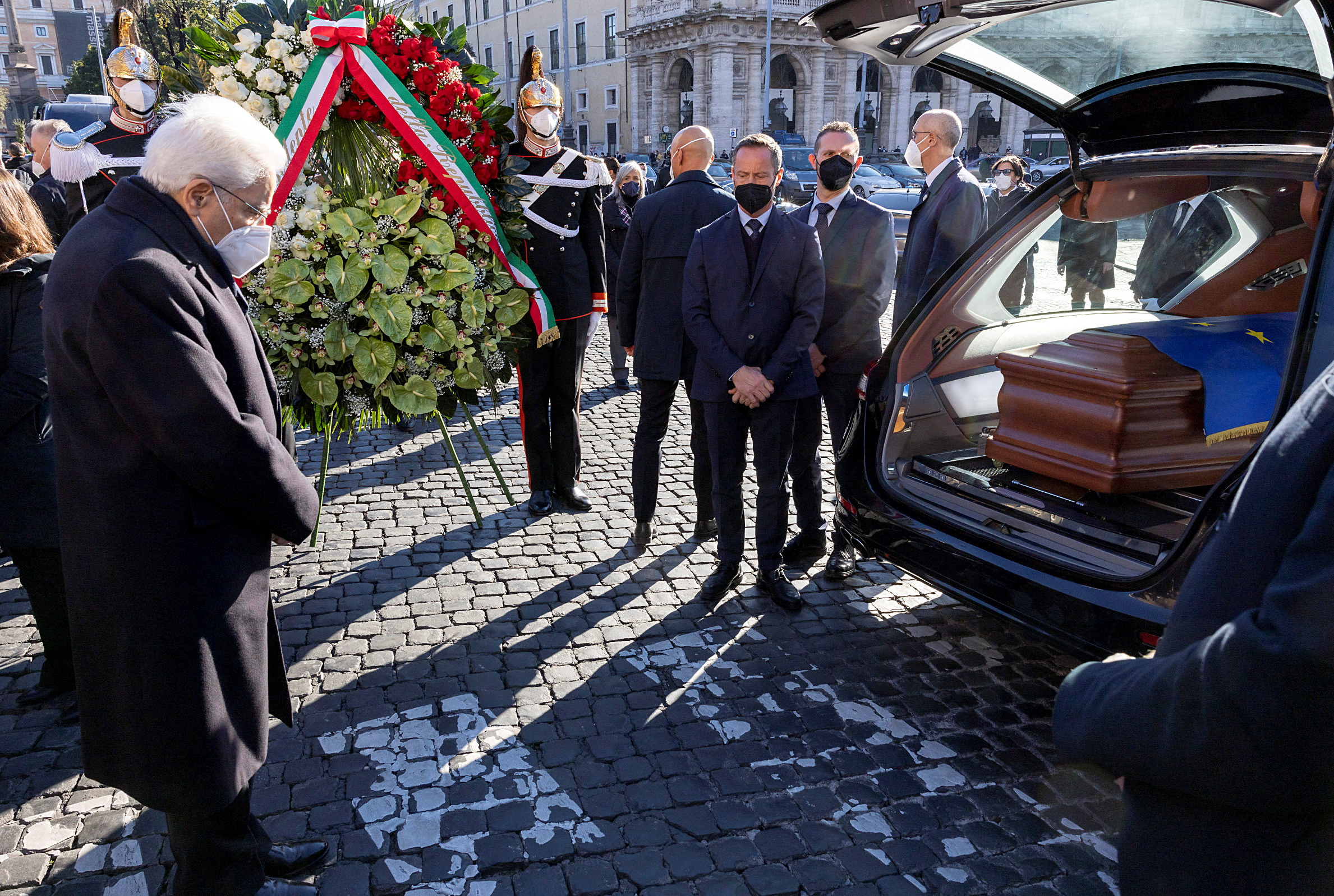 Italy bids farewell to EU parliament chief at state funeral | Reuters