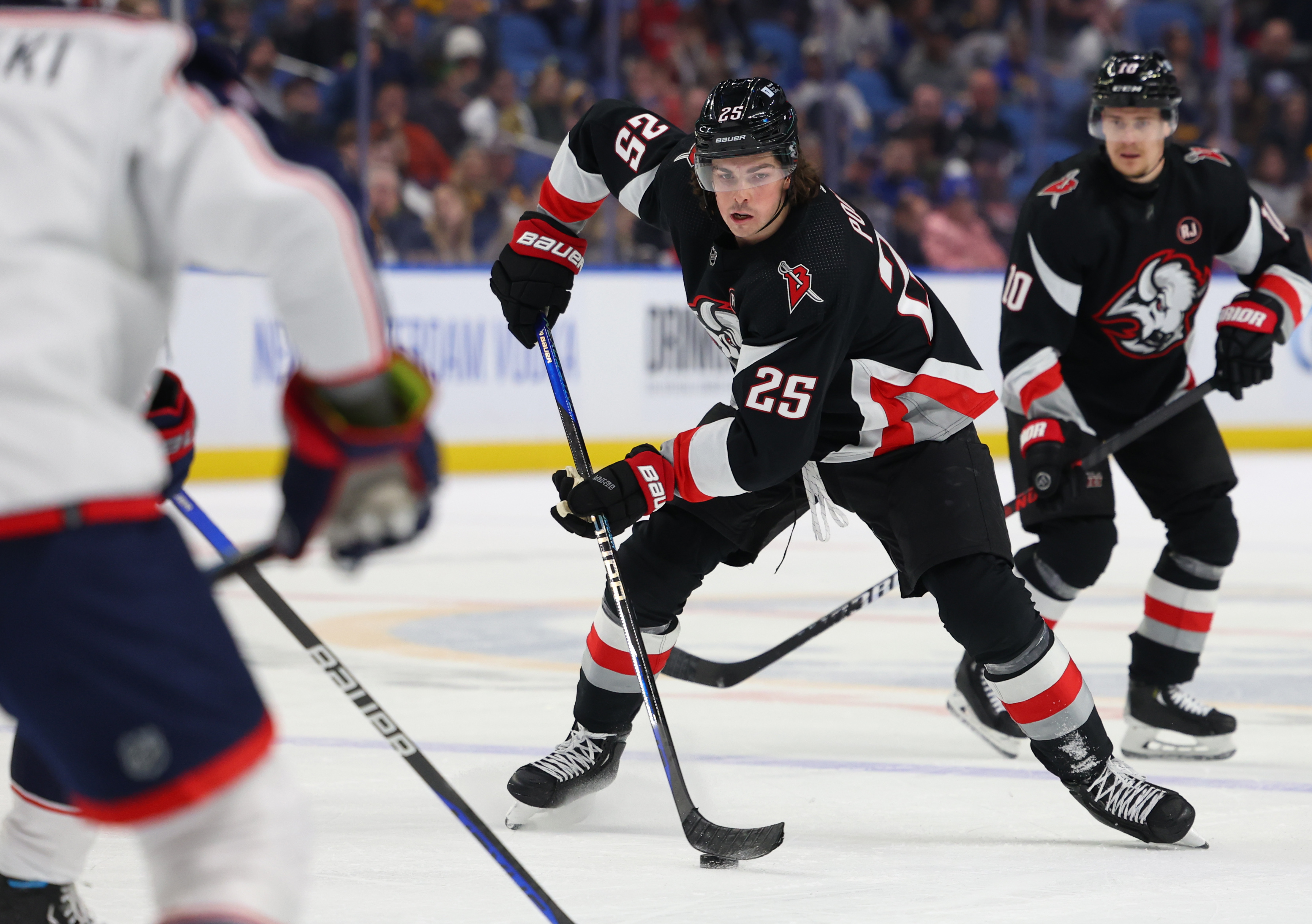 Kirill Marchenko's hat trick helps Blue Jackets clobber Sabres | Reuters