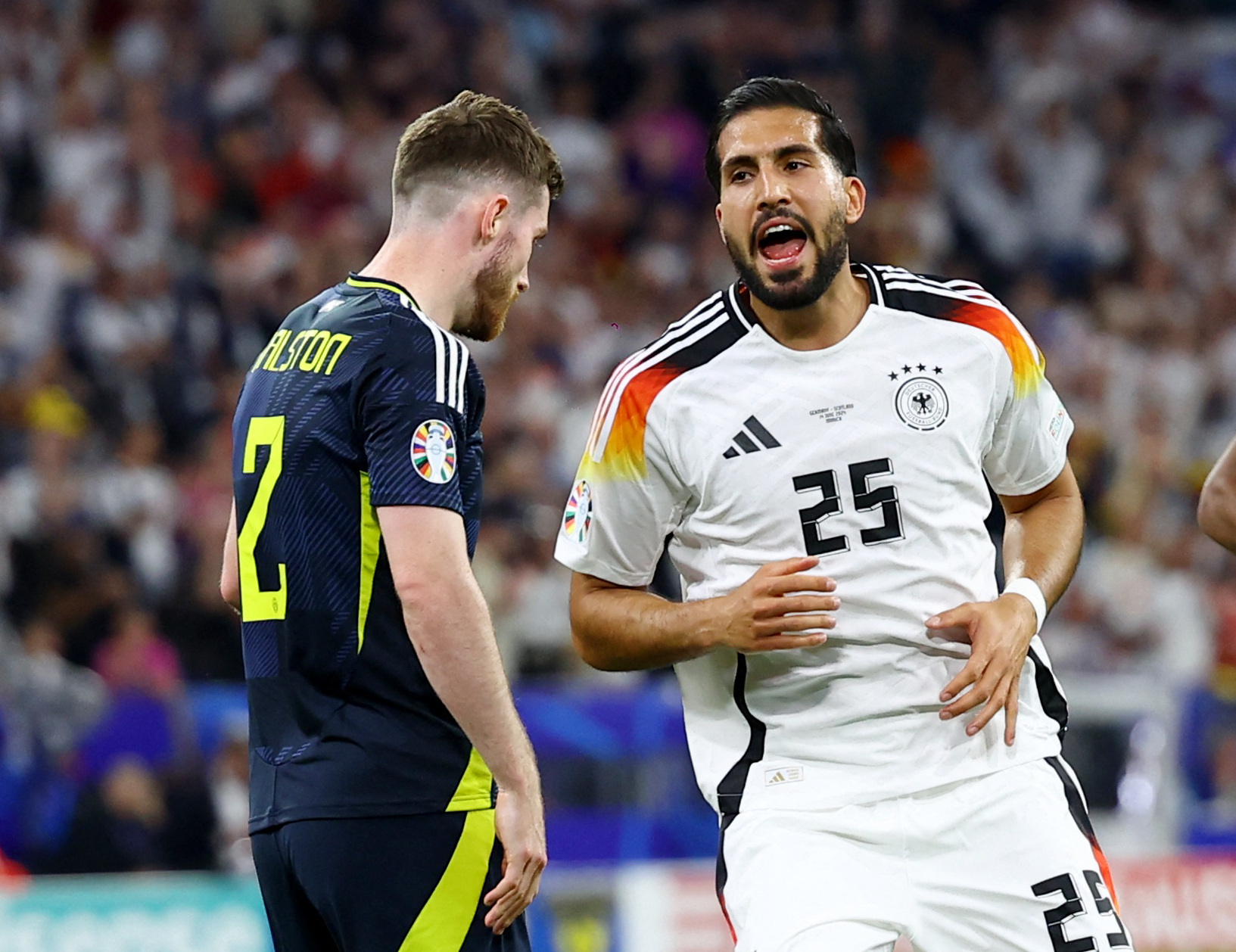 German's Can switched Spanish holiday for Euro 2024 and opening-match ...