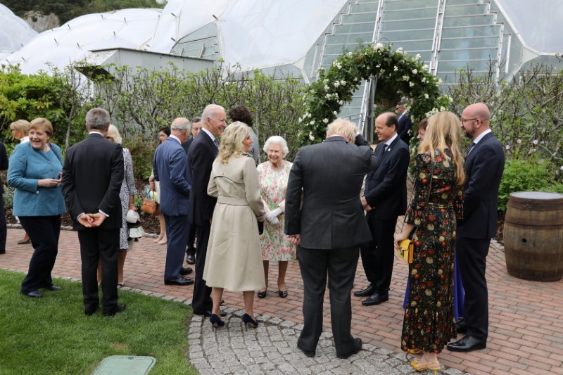 Are you supposed to be enjoying yourselves? Queen Elizabeth asks G7 ...