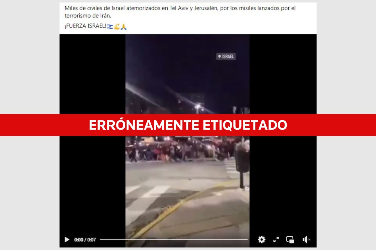 Verificación: Video muestra a multitud en Argentina, no en Israel tras ...